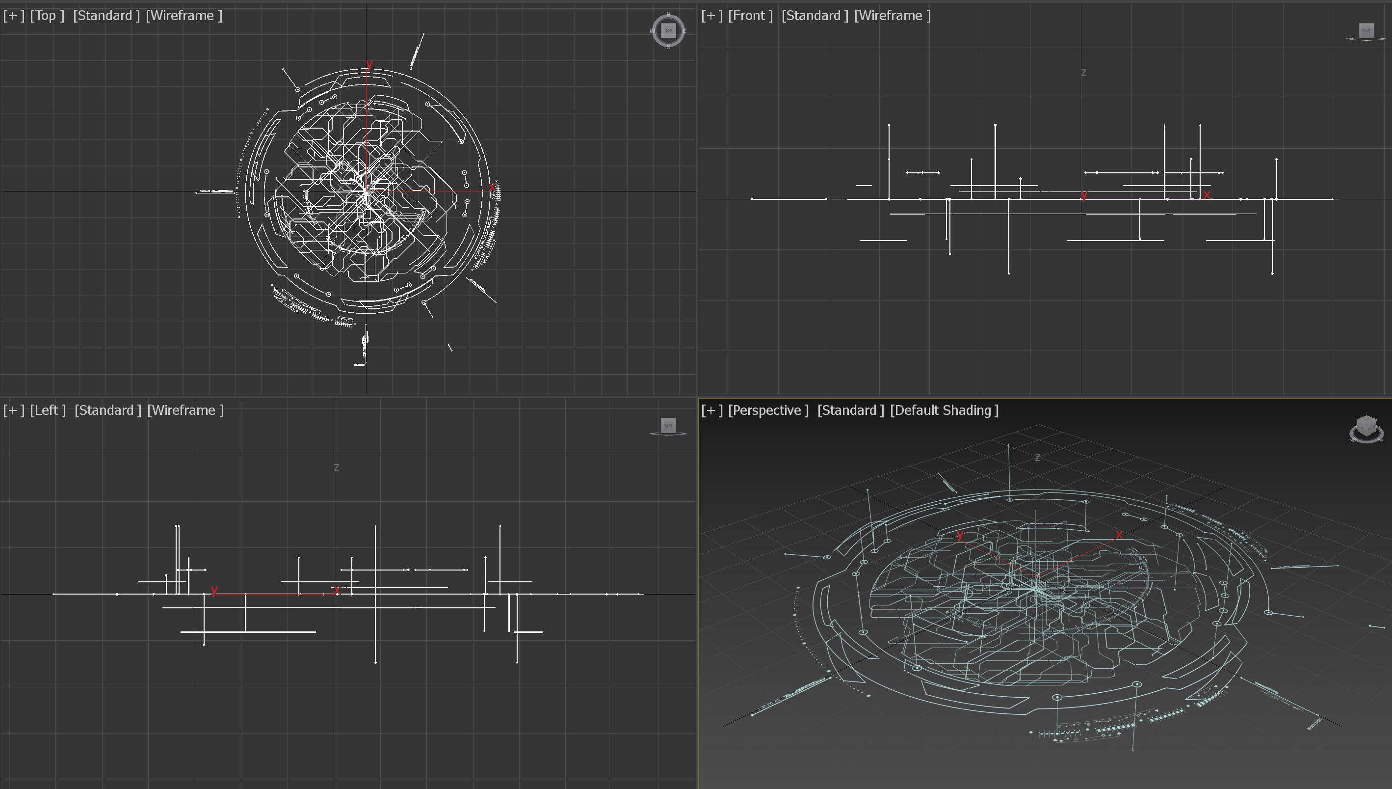 Infographic Structure Animated 3D Sequence 3D model animated | CGTrader