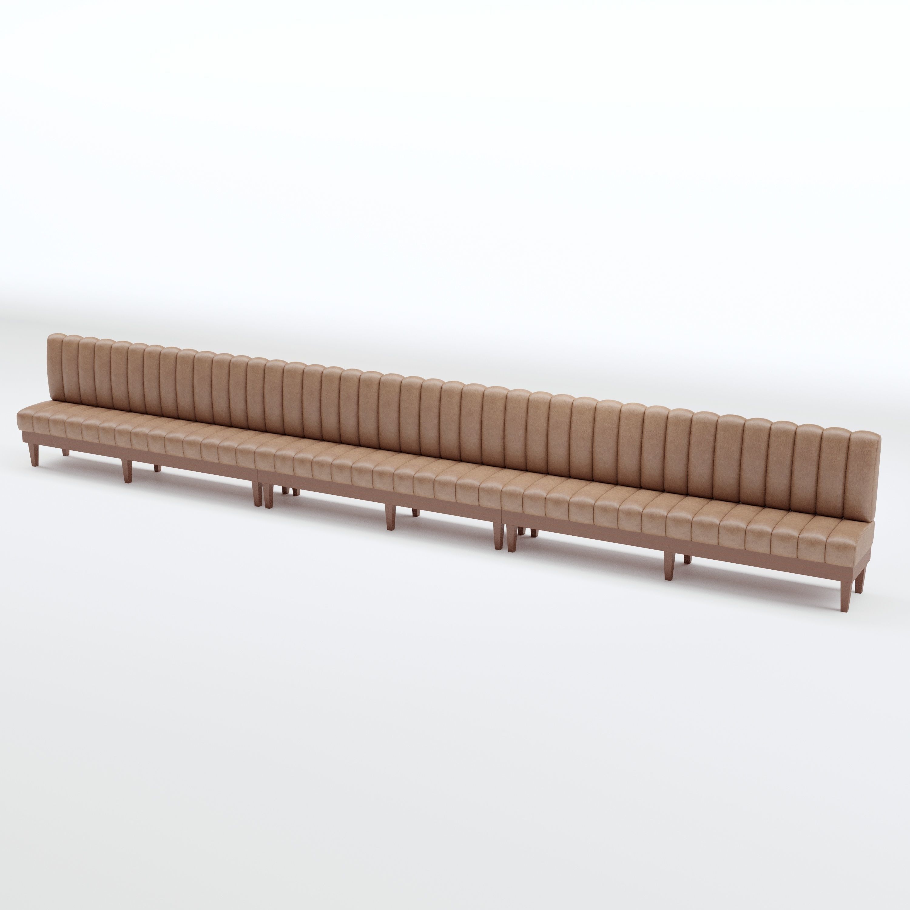 Classic Styled Banquette Booth Seating 3D model | CGTrader