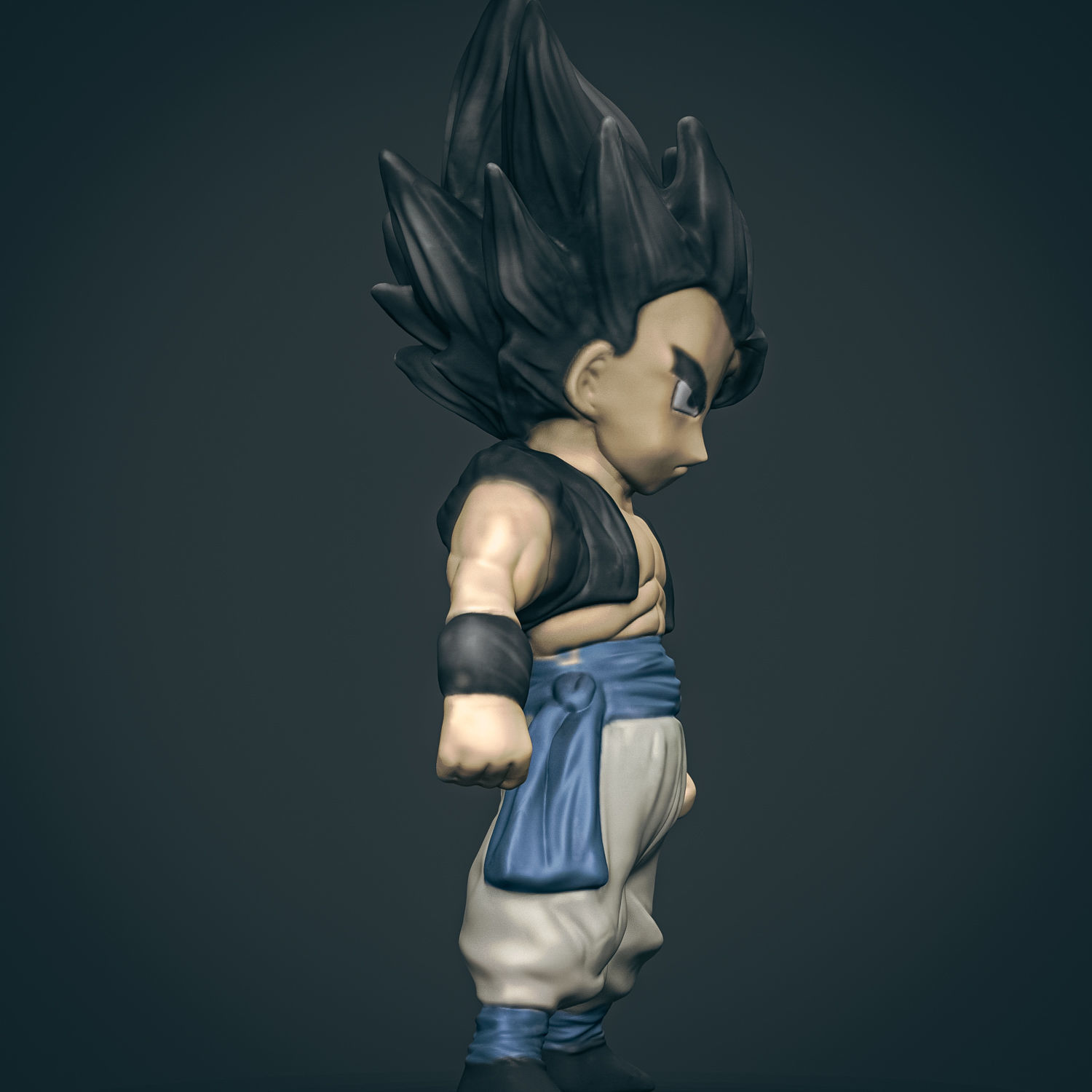 Gogeta Dragon Ball 3D Printable free 3D model 3D printable | CGTrader