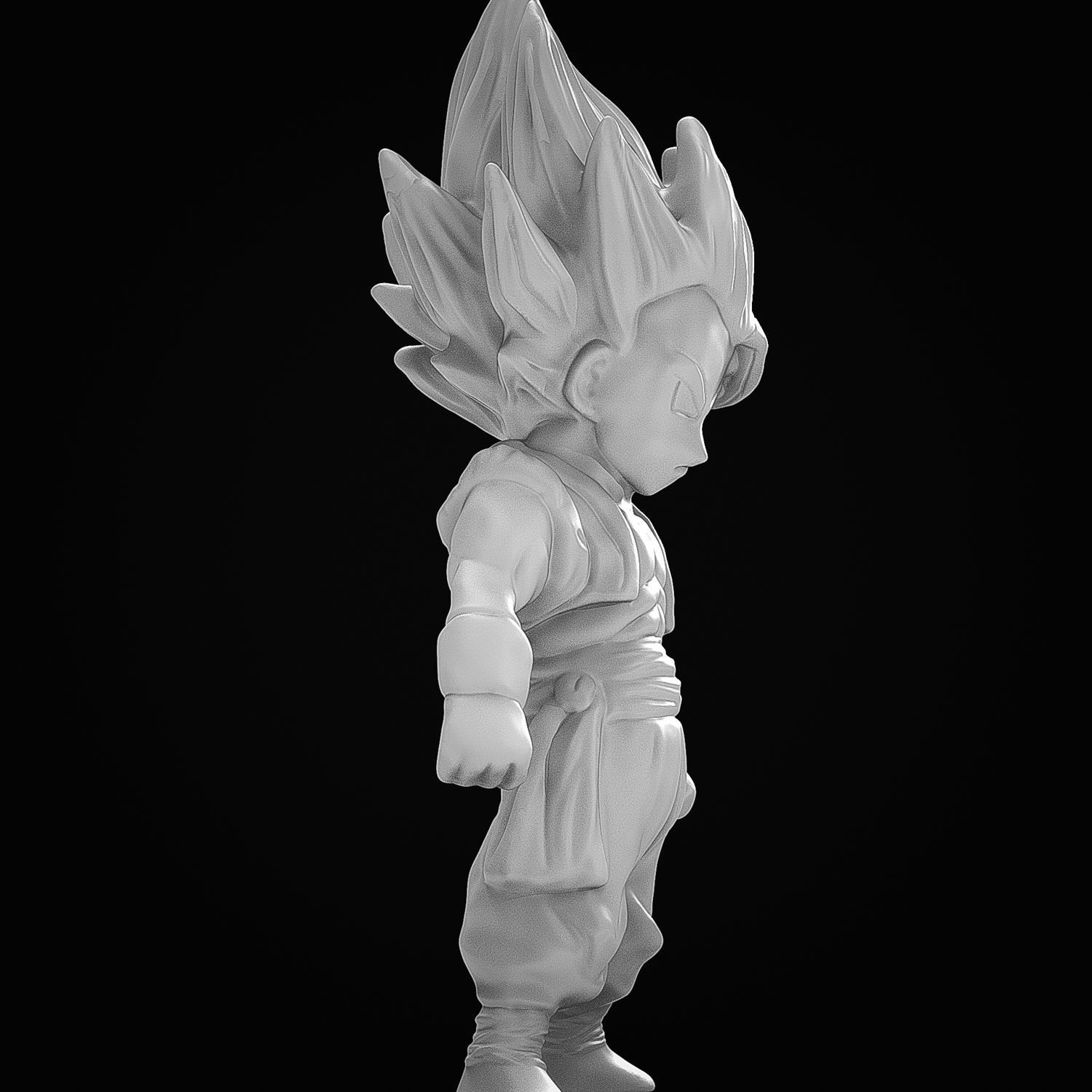 Gogeta Dragon Ball 3D Printable free 3D model 3D printable | CGTrader