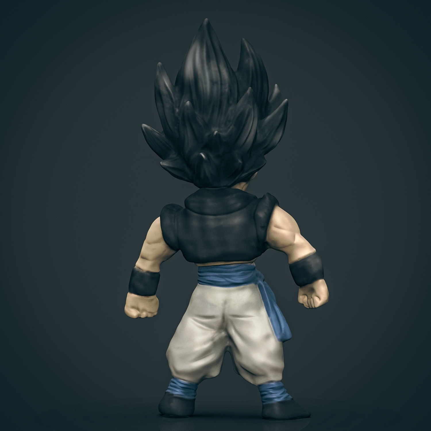 Gogeta Dragon Ball 3D Printable free 3D model 3D printable | CGTrader