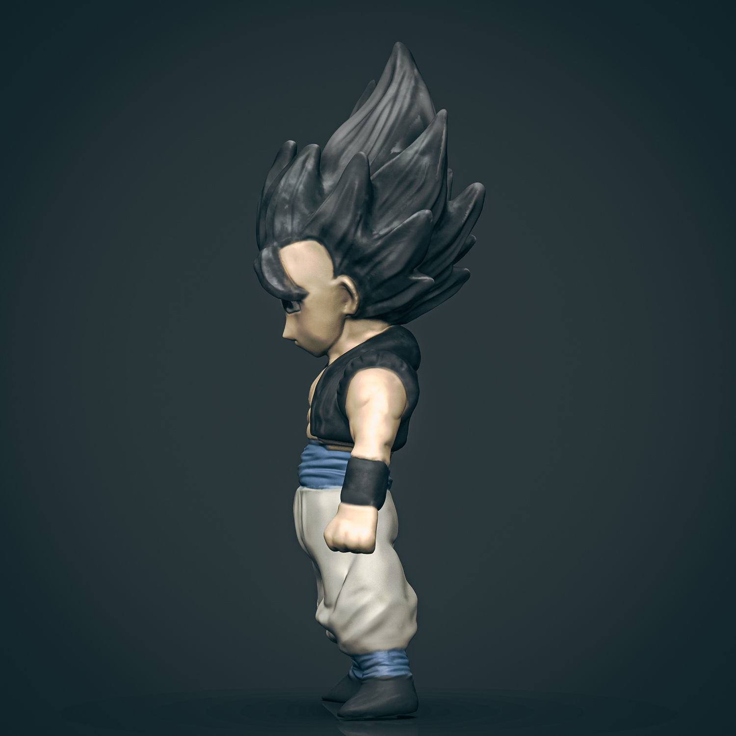Gogeta Dragon Ball 3D Printable free 3D model 3D printable | CGTrader
