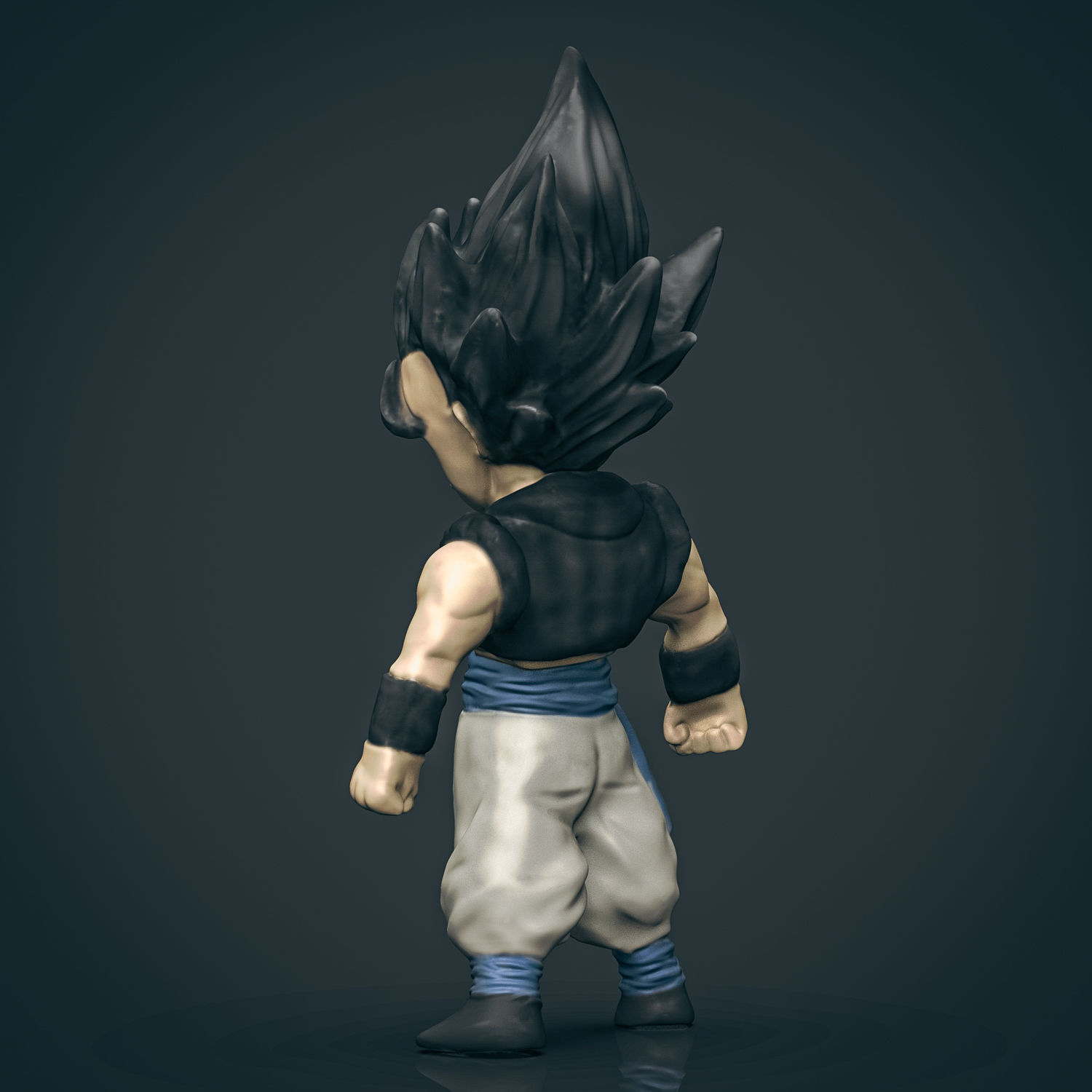 Gogeta Dragon Ball 3D Printable free 3D model 3D printable | CGTrader