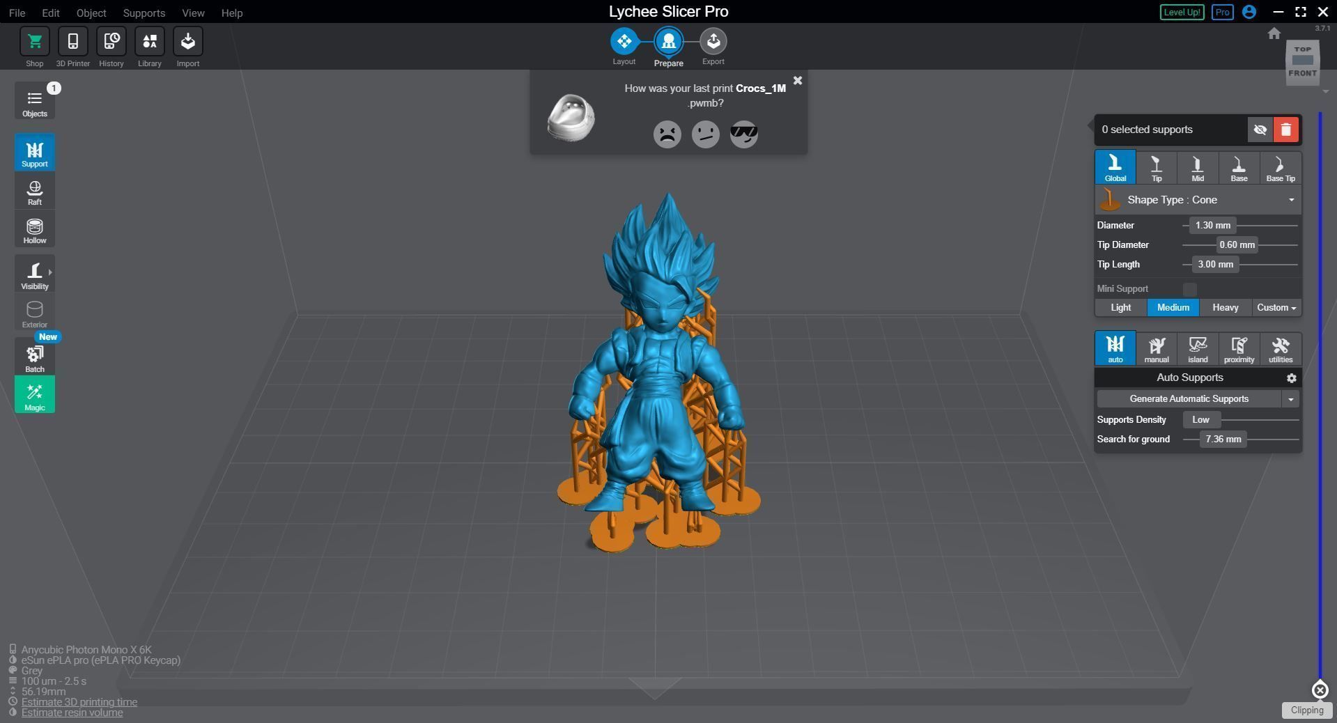 Gogeta Dragon Ball 3D Printable free 3D model 3D printable | CGTrader