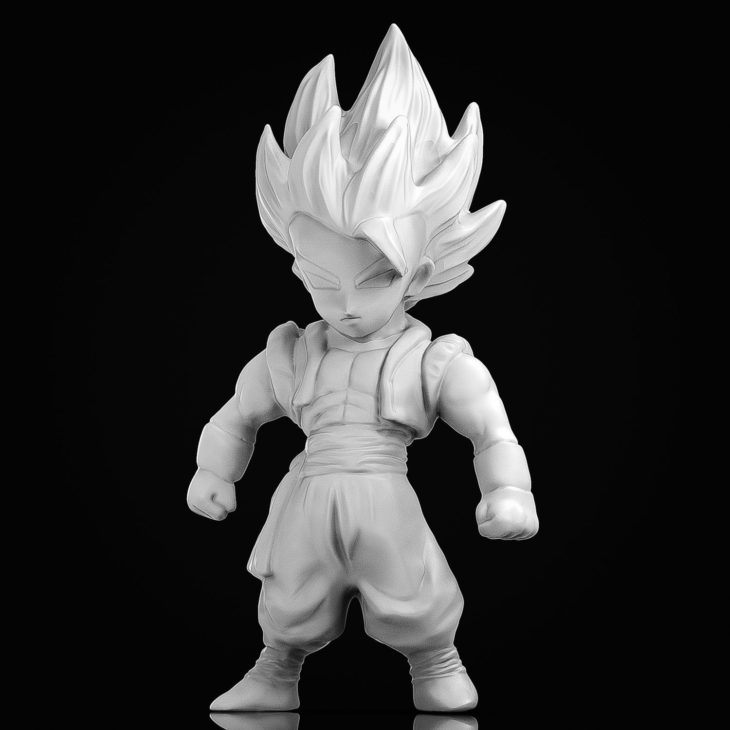 Gogeta Dragon Ball 3D Printable free 3D model 3D printable | CGTrader