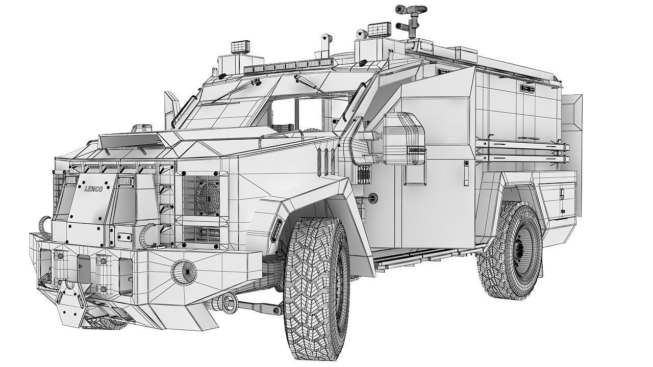 Fire fighting vehicle 3D model animated | CGTrader