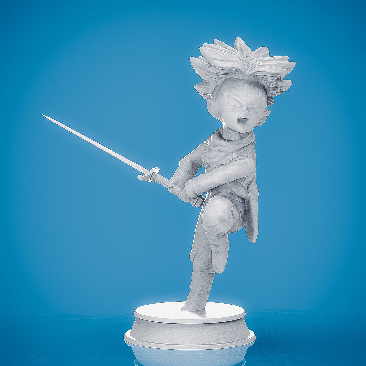 Trunk Dragon Ball 3D Printable free 3D model 3D printable | CGTrader