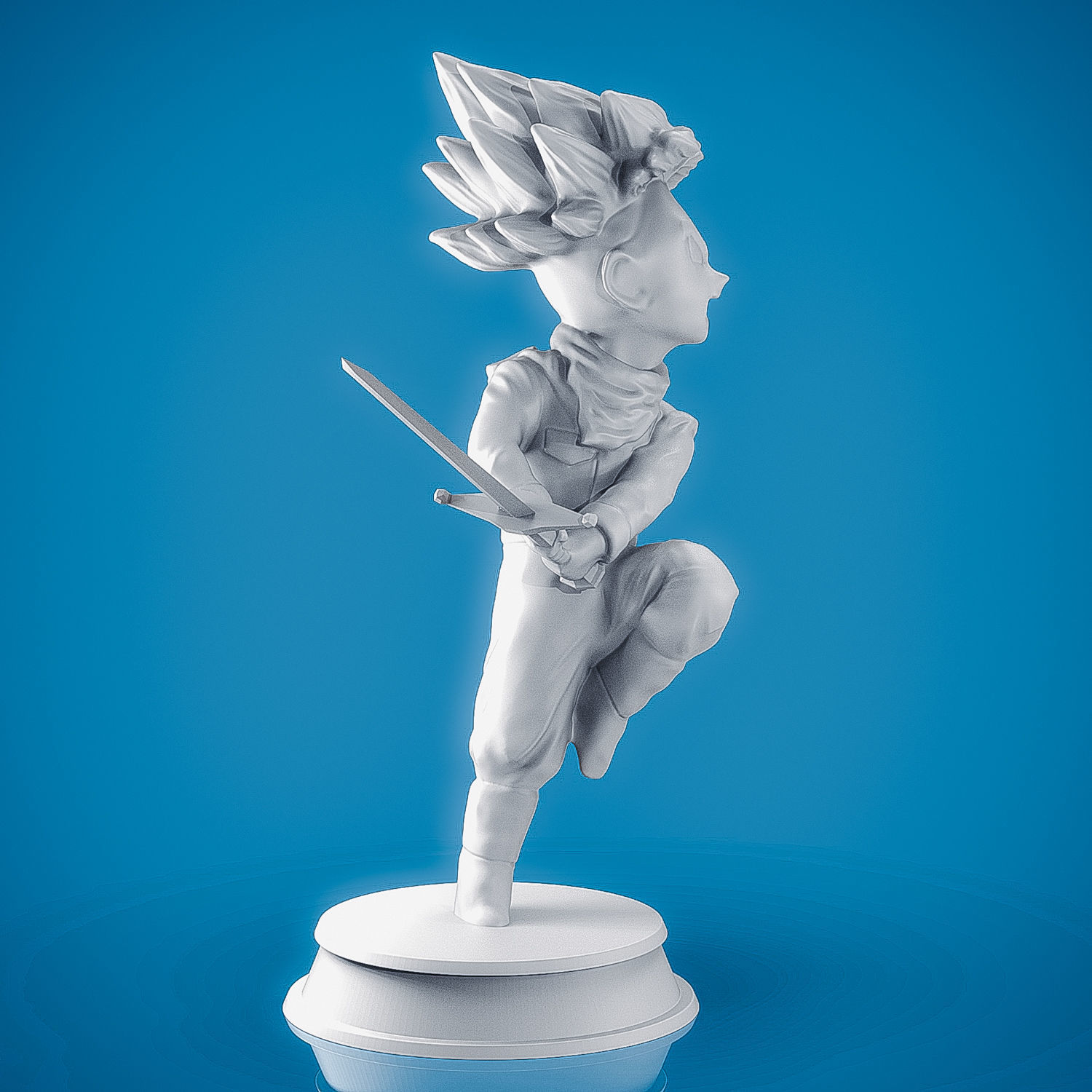 Trunk Dragon Ball 3D Printable free 3D model 3D printable | CGTrader