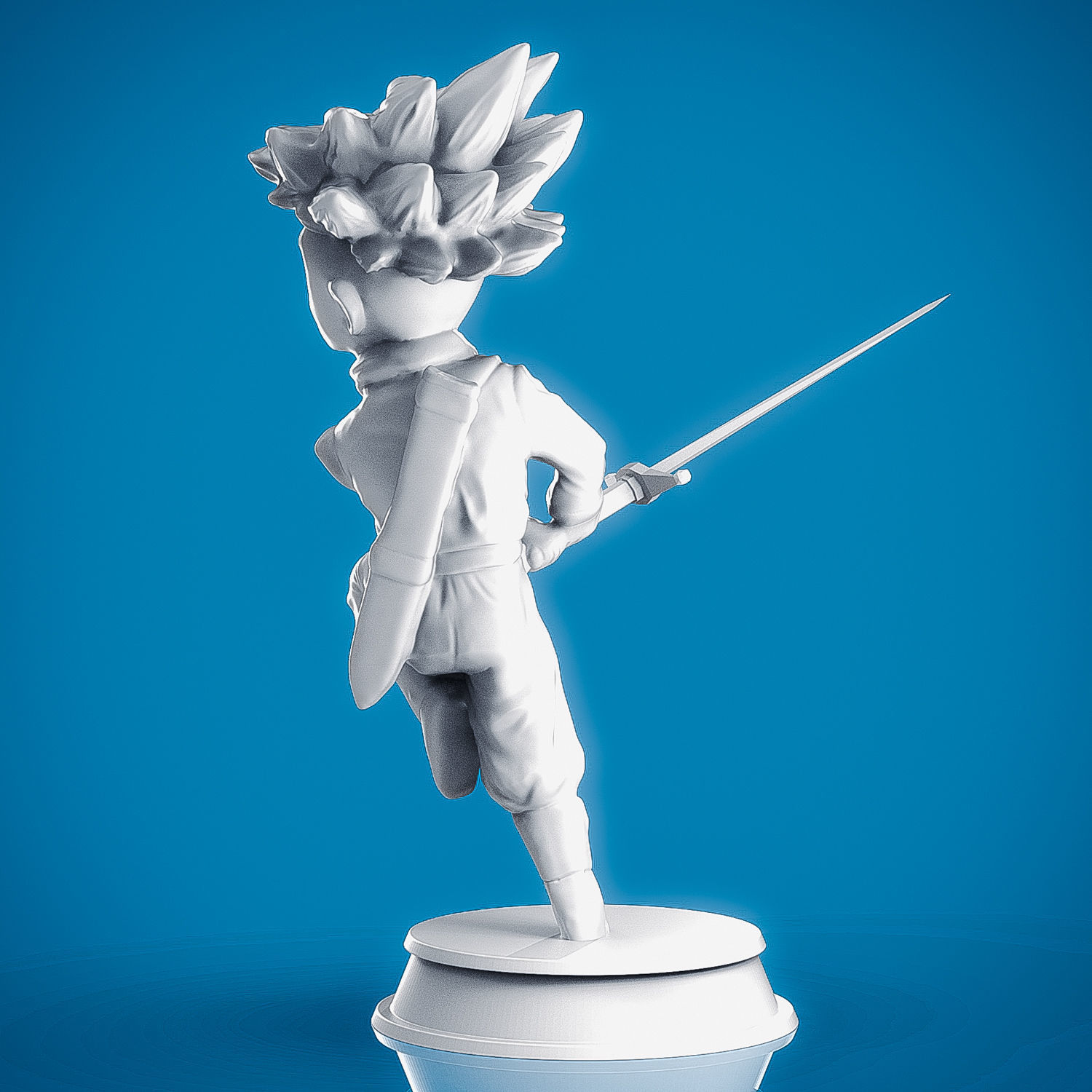 Trunk Dragon Ball 3D Printable free 3D model 3D printable | CGTrader