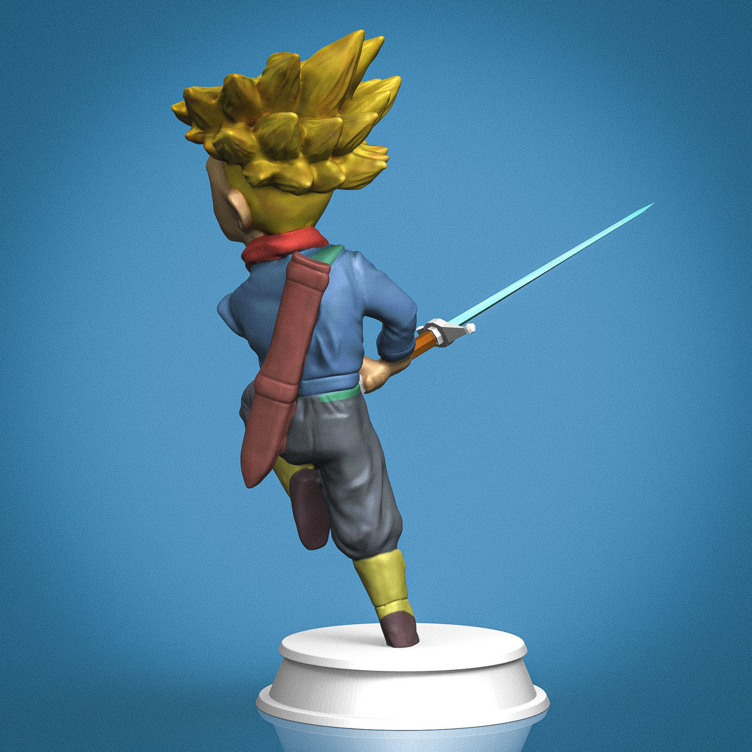Trunk Dragon Ball 3D Printable free 3D model 3D printable | CGTrader