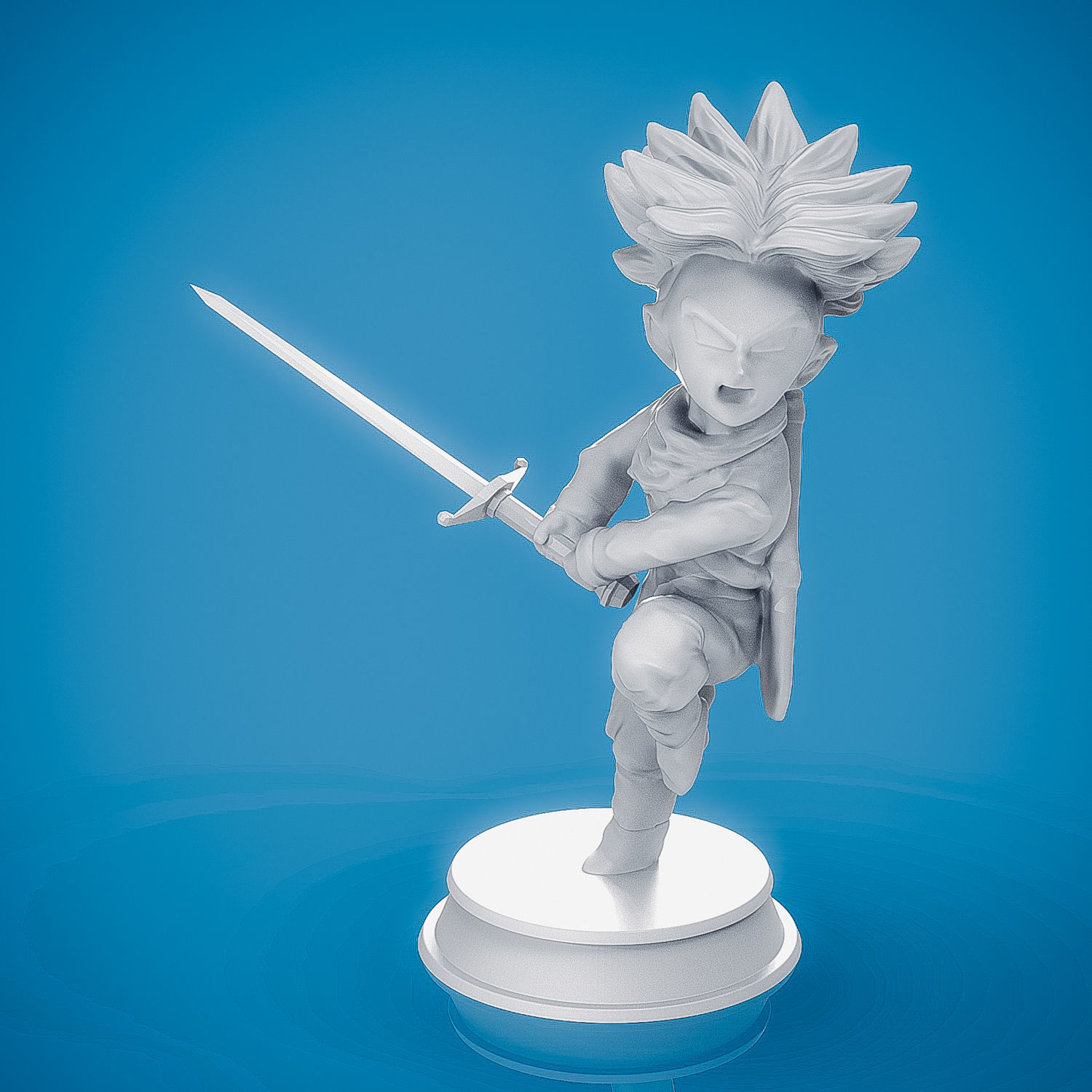 Trunk Dragon Ball 3D Printable free 3D model 3D printable | CGTrader