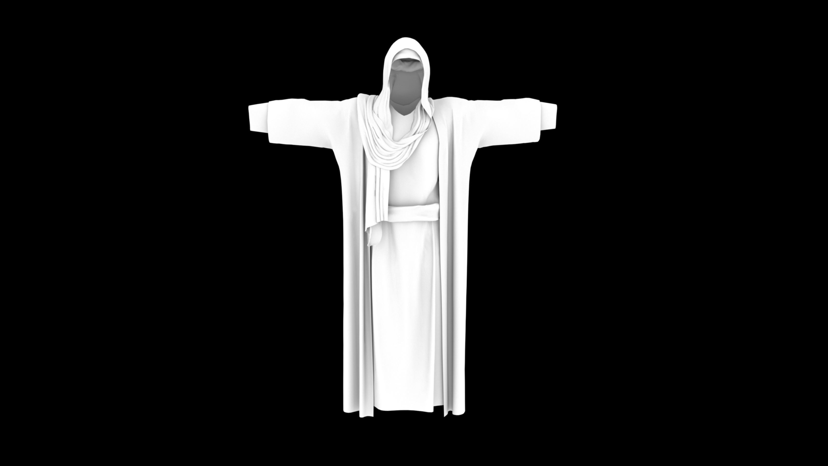 old arab man clothes 3D model | CGTrader