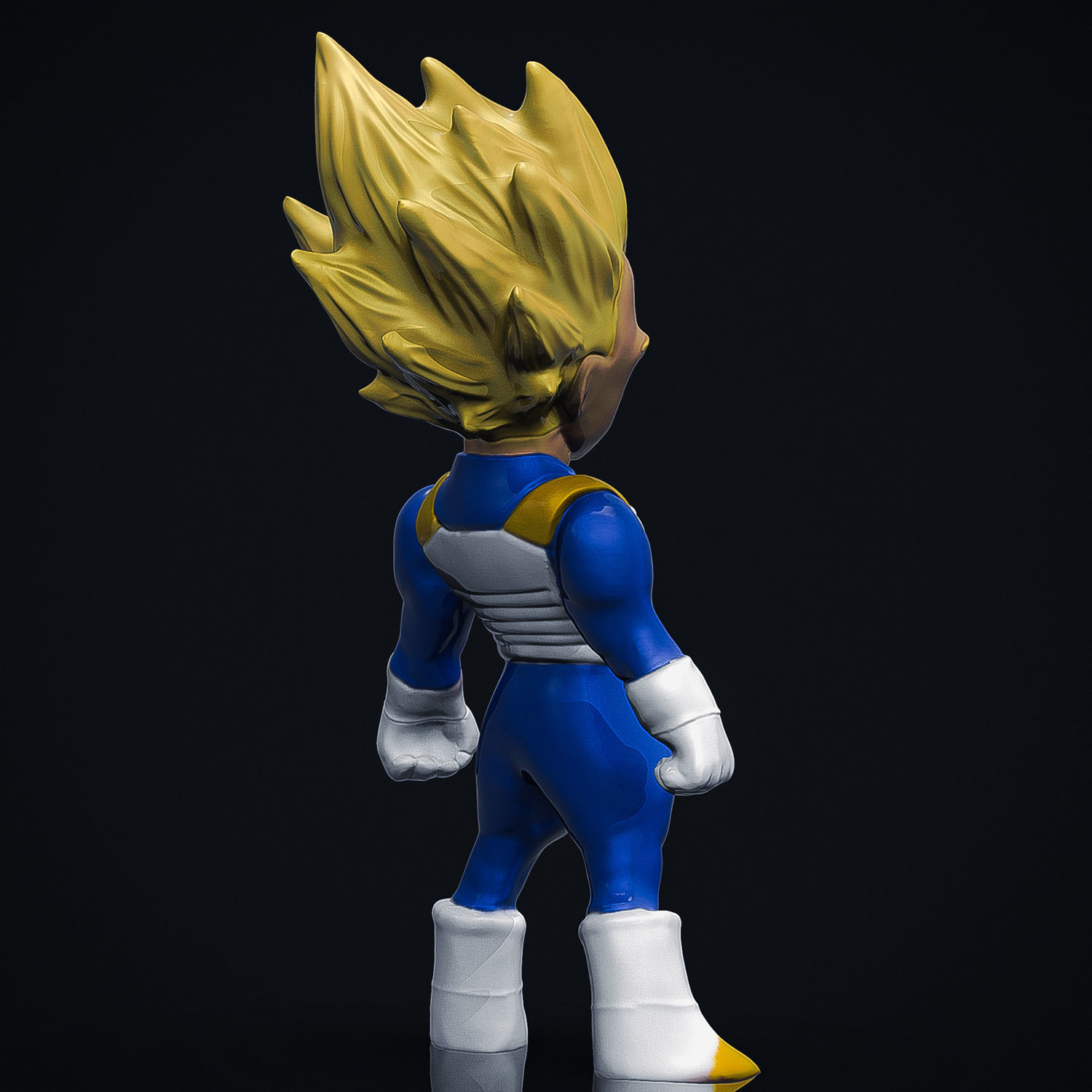 Vegeta Dragon Ball 3D Printable free 3D model 3D printable | CGTrader
