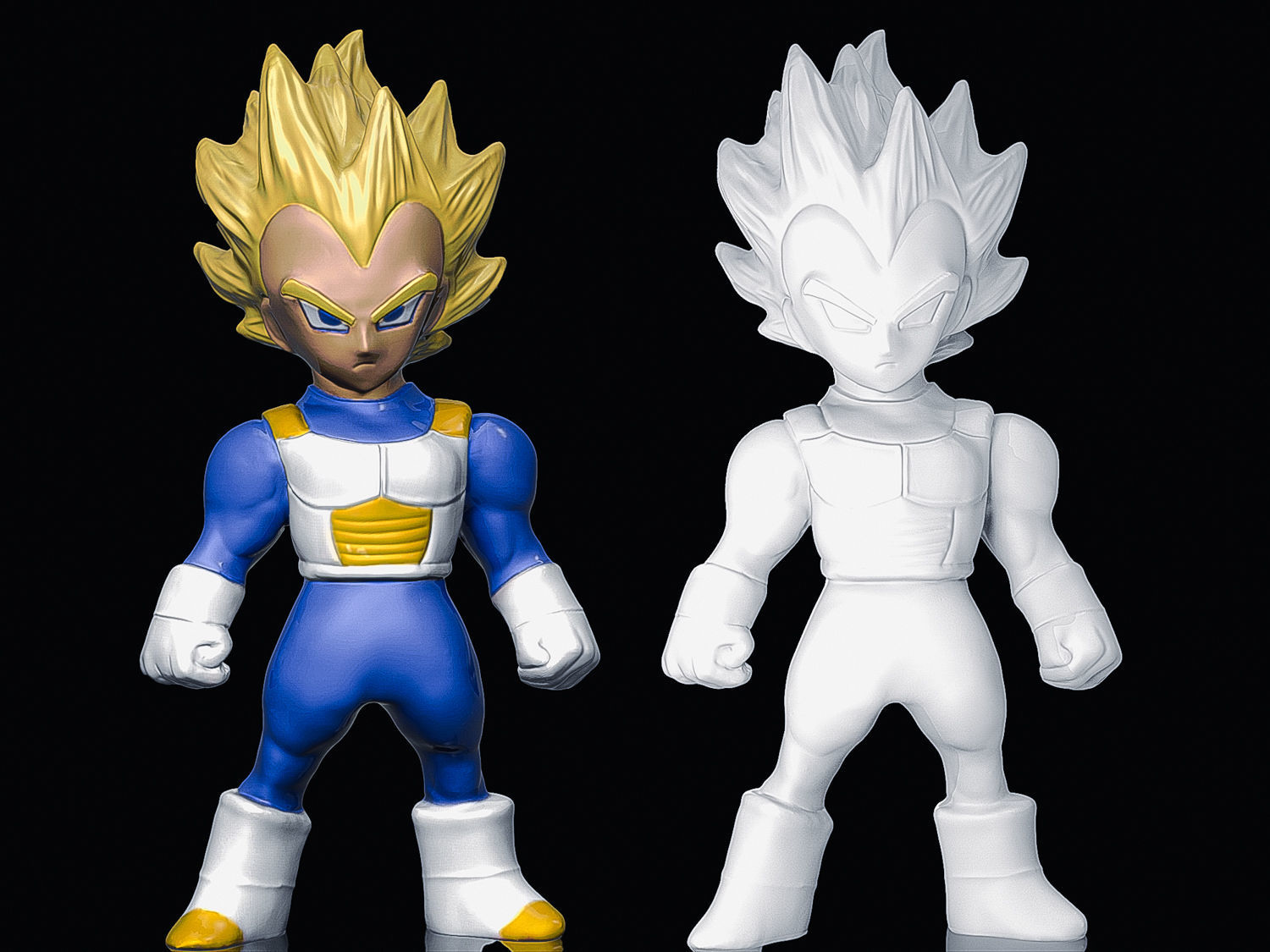 Vegeta Dragon Ball 3D Printable free 3D model 3D printable | CGTrader