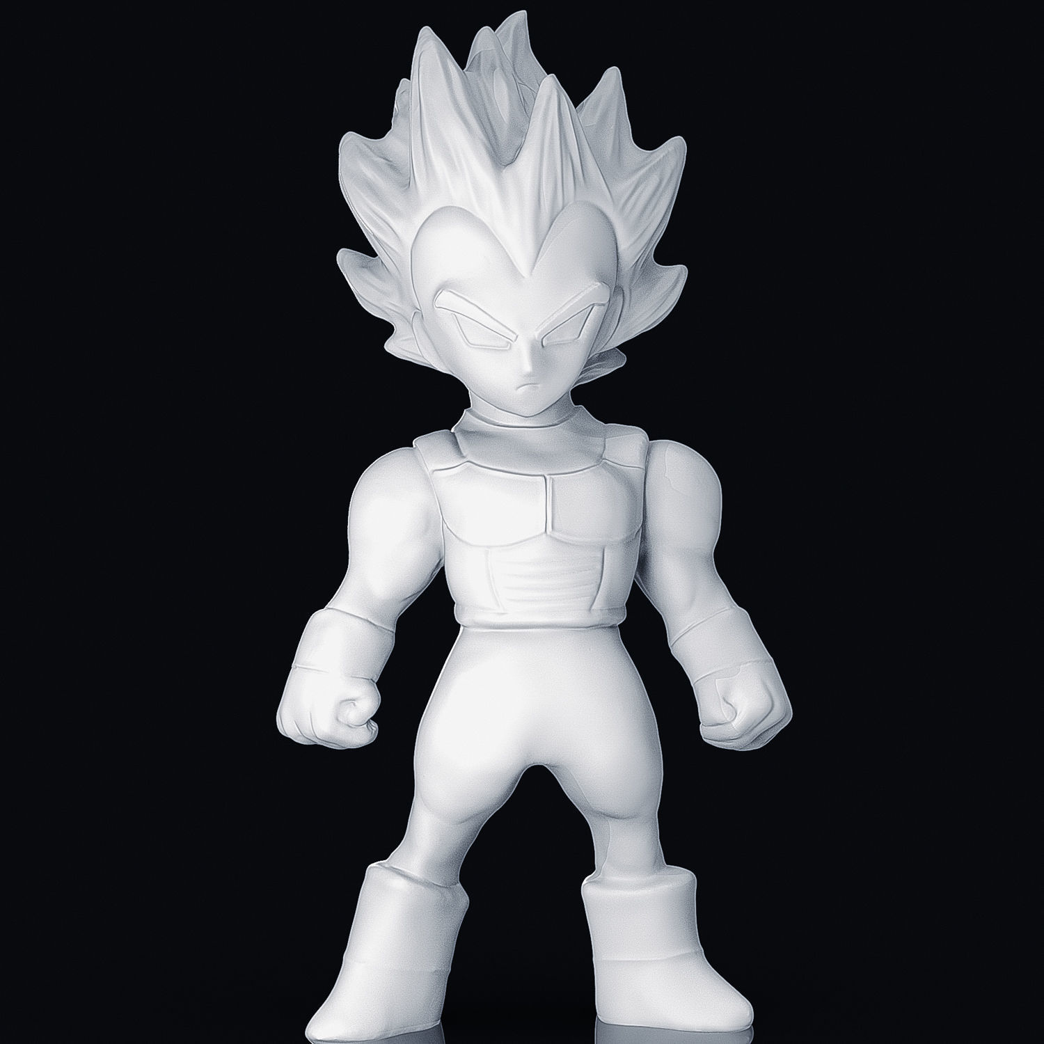 Vegeta Dragon Ball 3D Printable free 3D model 3D printable | CGTrader