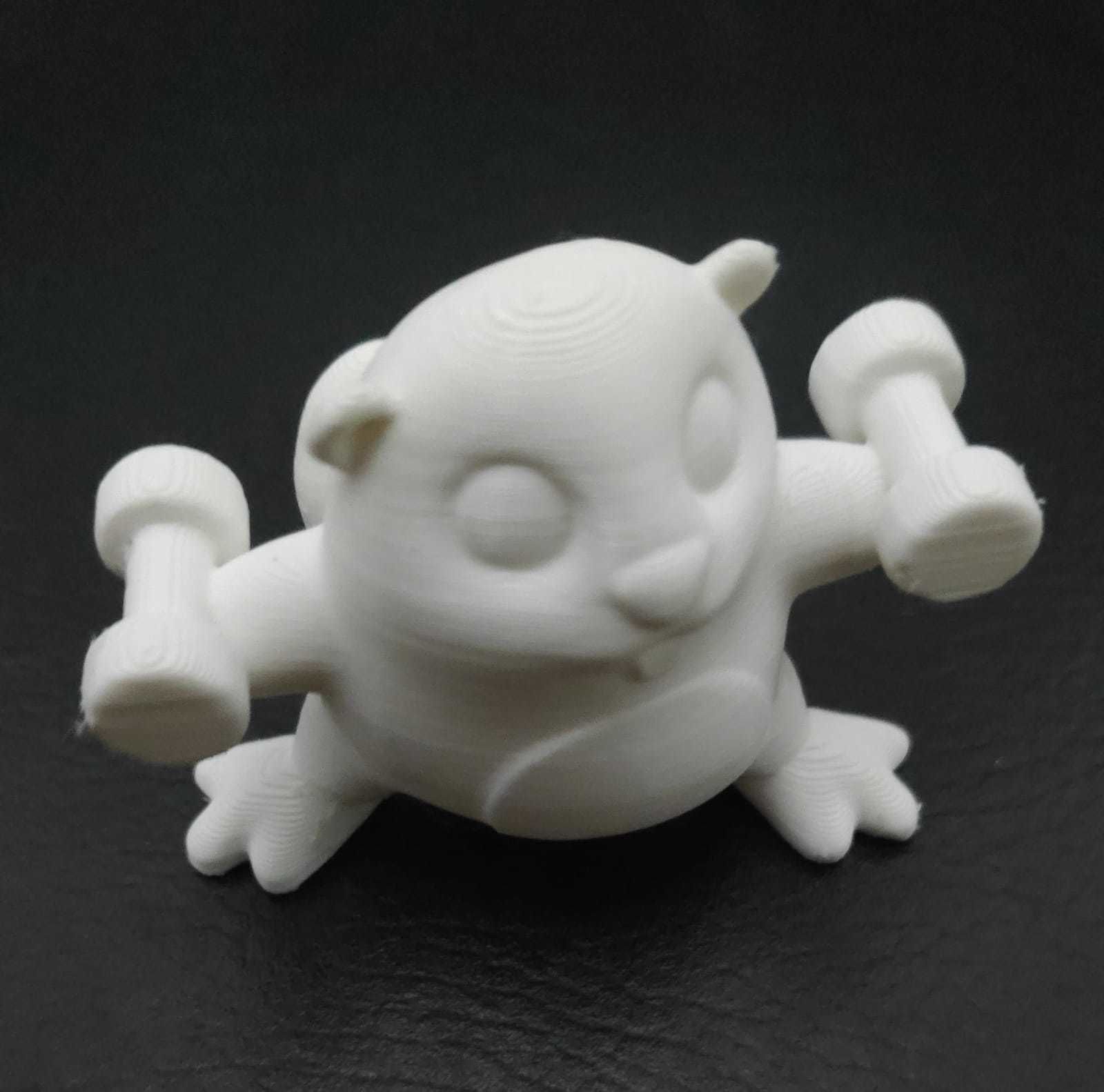 Beaver Working Out 3D model 3D printable | CGTrader