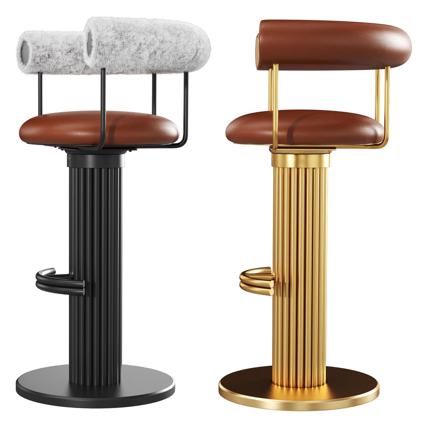 Inga stool 3D model | CGTrader