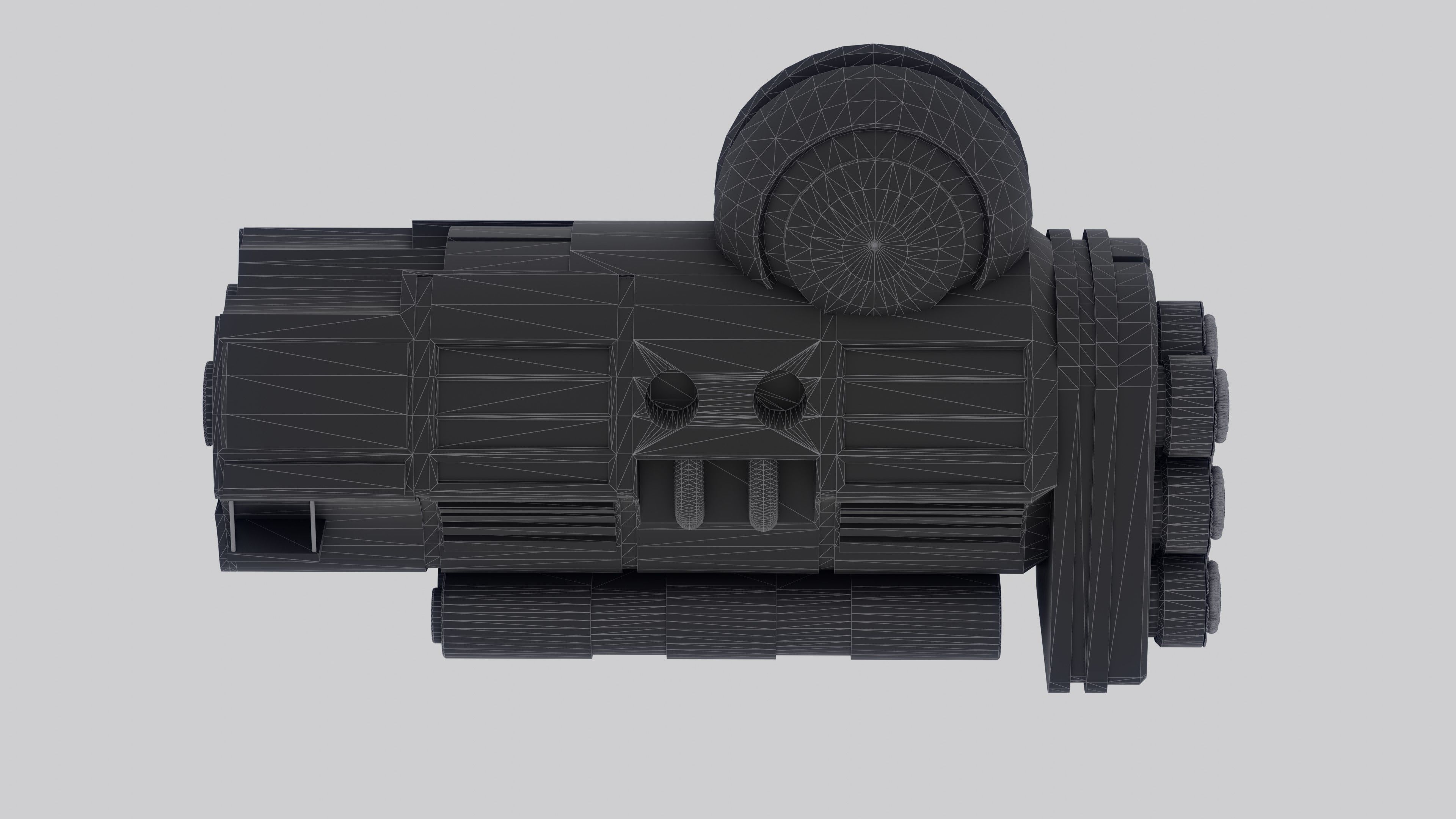 3D model Galactic Core spaceship VR / AR / low-poly | CGTrader