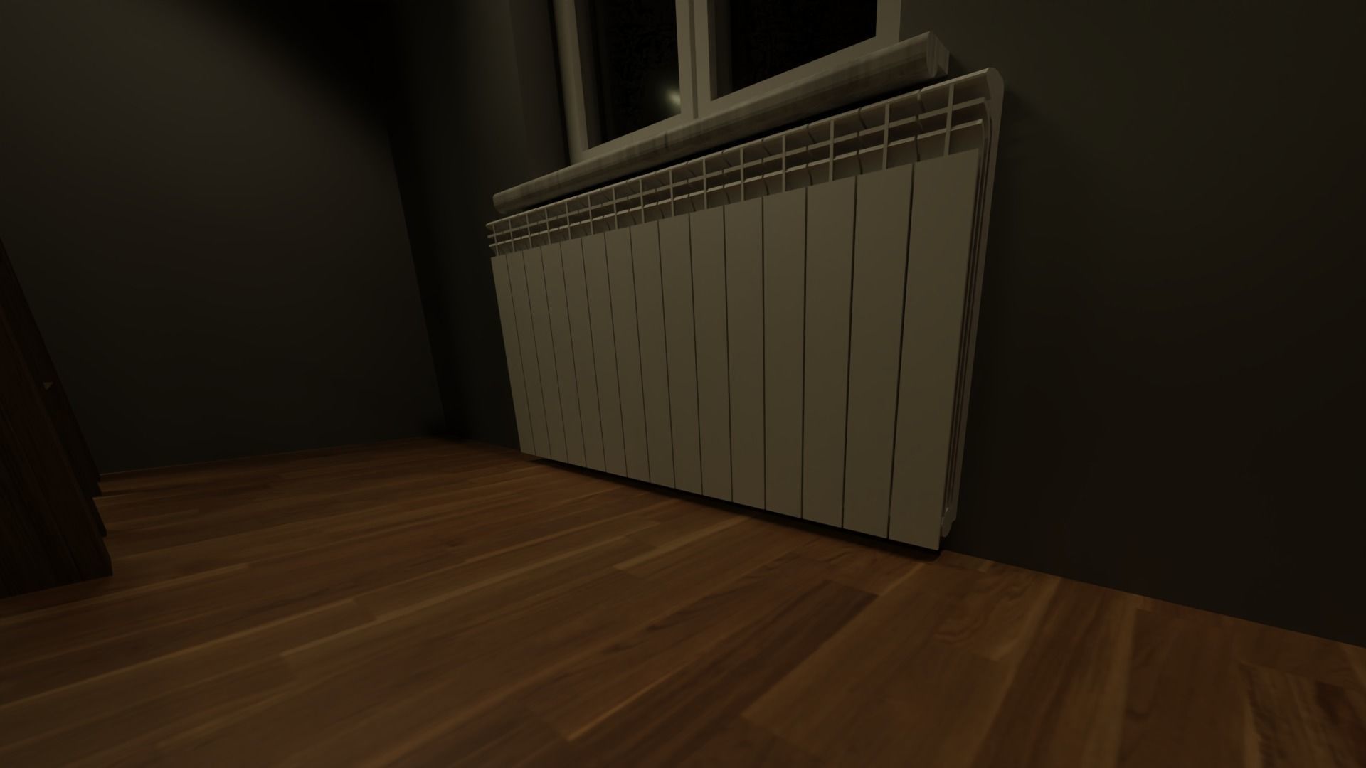 Bedroom Home heater free VR / AR / low-poly 3D model | CGTrader