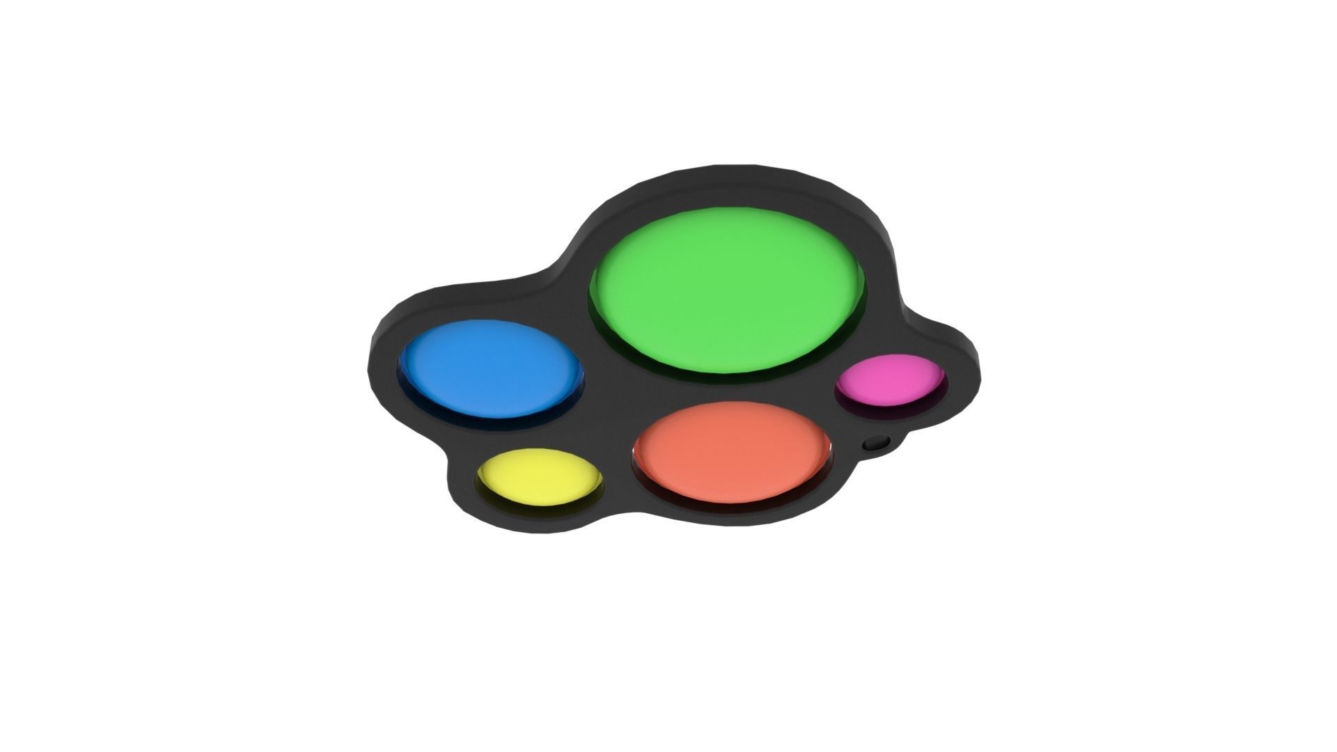 Popping Simple Dimple Animation 3D model animated | CGTrader