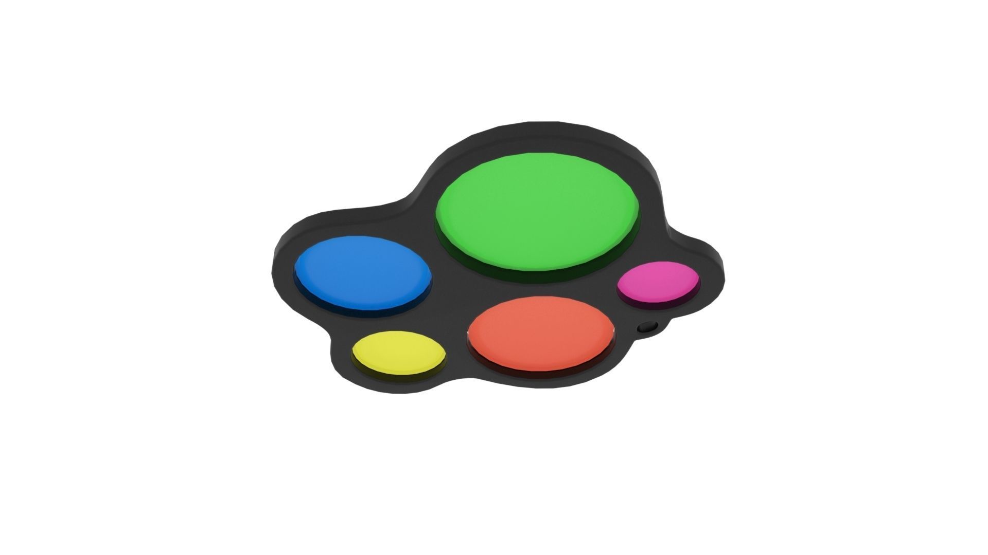 Popping Simple Dimple Animation 3D model animated | CGTrader