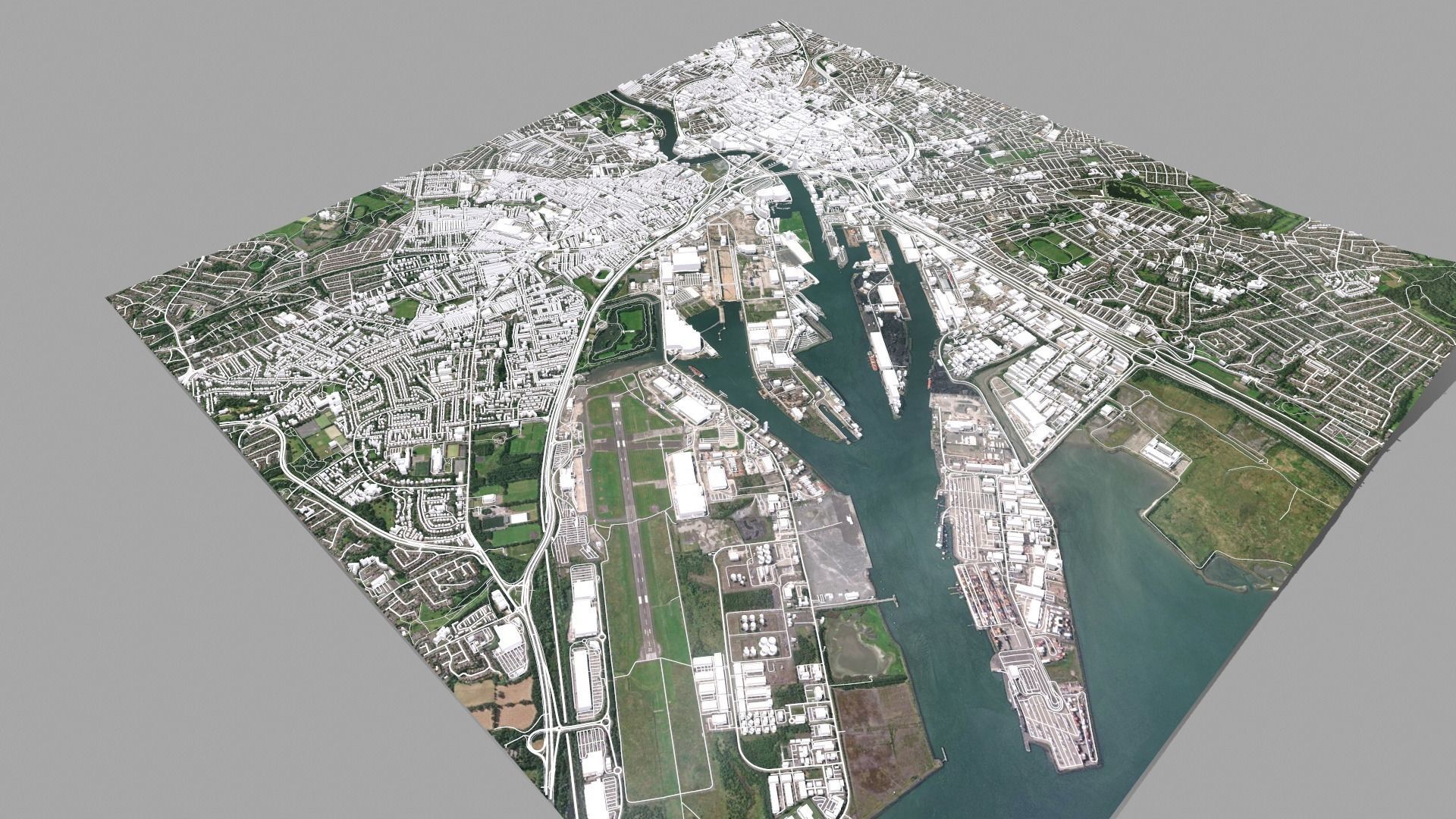 Cityscape Belfast Ireland 3D model | CGTrader