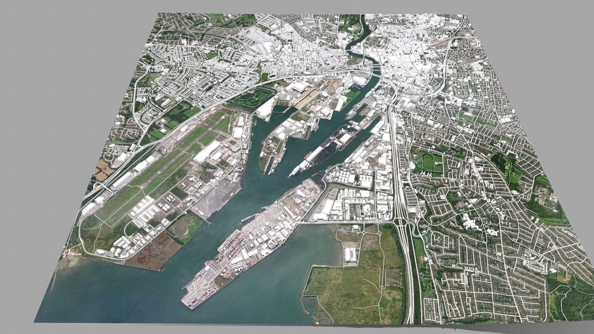 Cityscape Belfast Ireland 3D model | CGTrader