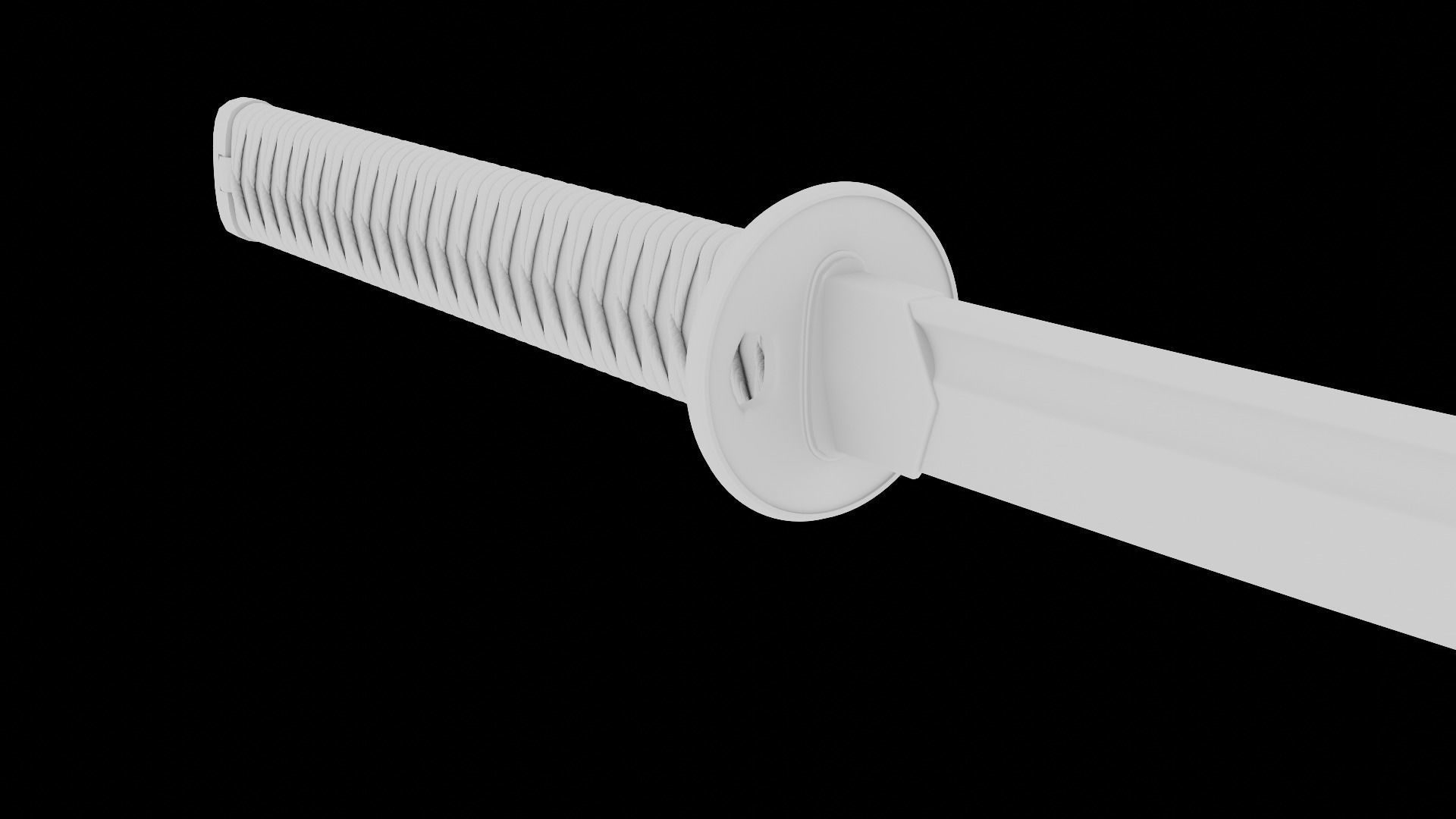 Katana sword free 3D model | CGTrader