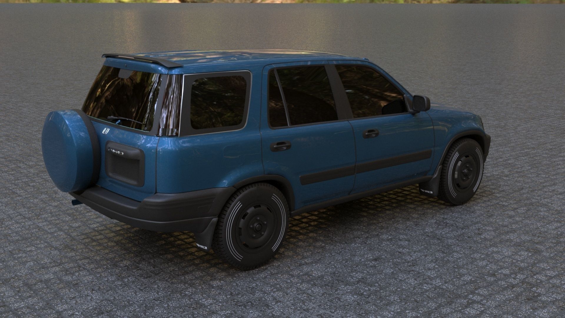 CR-V RD1 SUV HQ Model 3D model | CGTrader