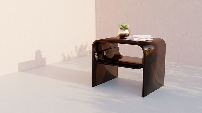 VINTAGE SMALL TABLE 3D model | CGTrader