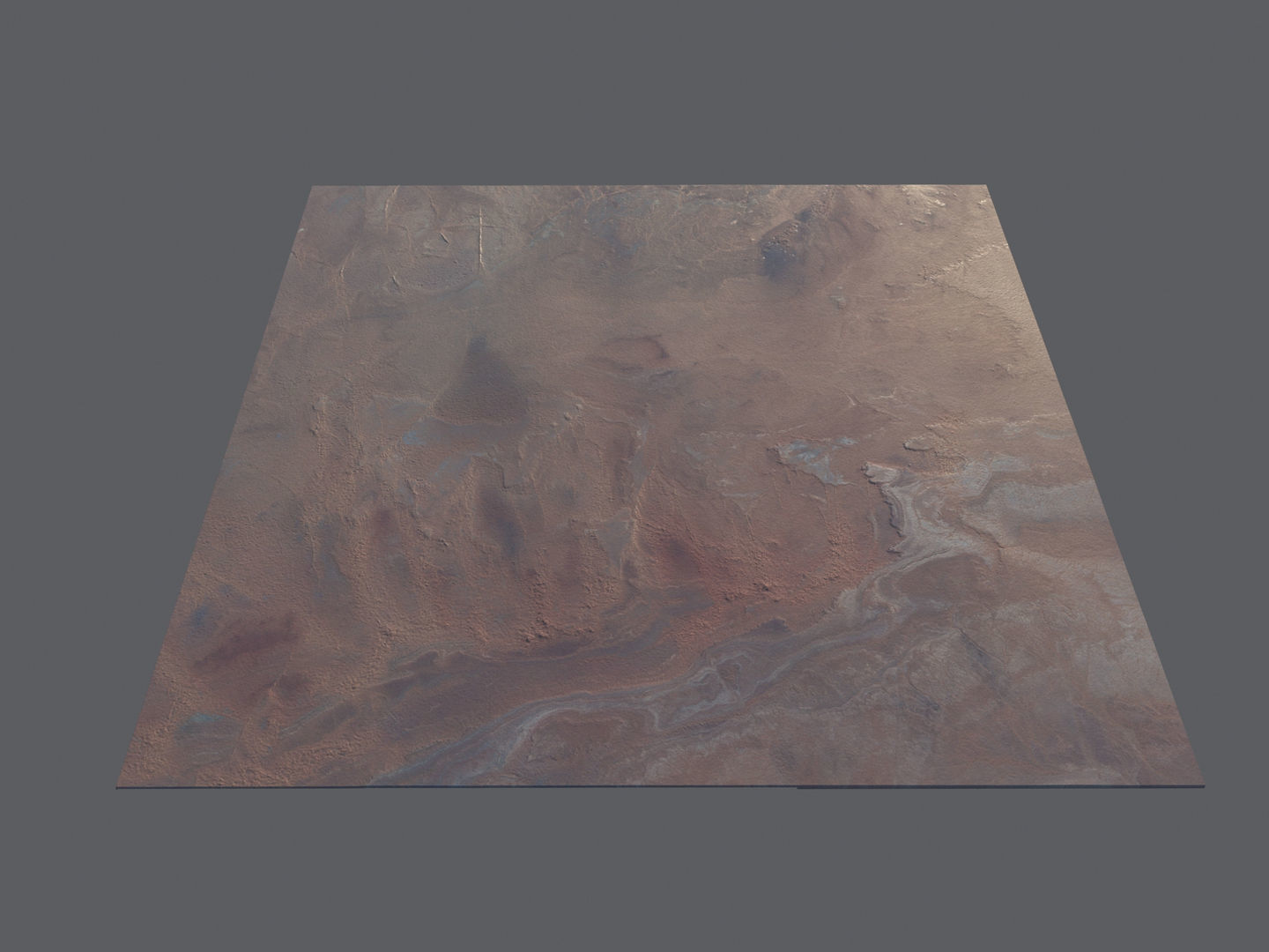 Desert Plains Landscape 3D model | CGTrader