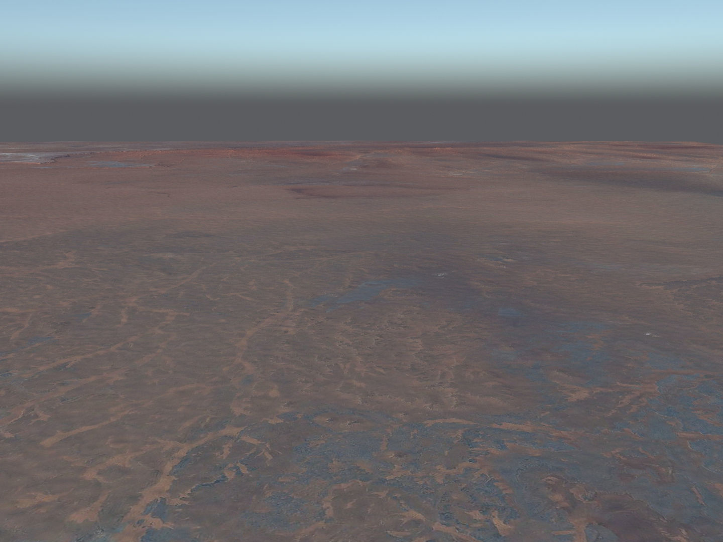 Desert Plains Landscape 3D model | CGTrader
