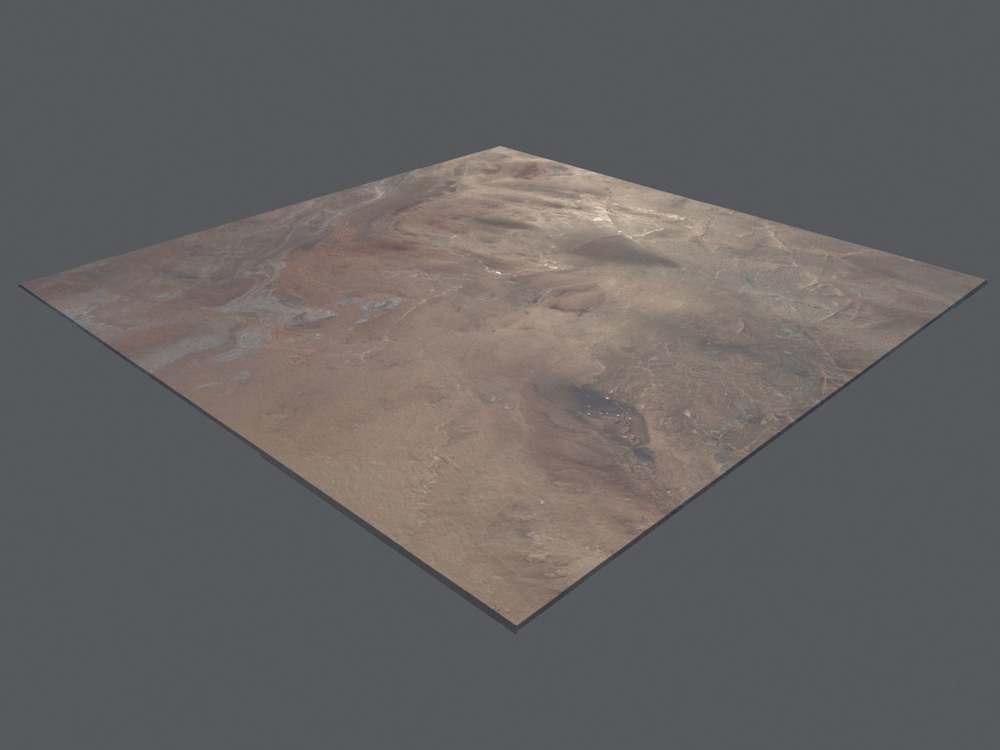 Desert Plains Landscape 3D model | CGTrader