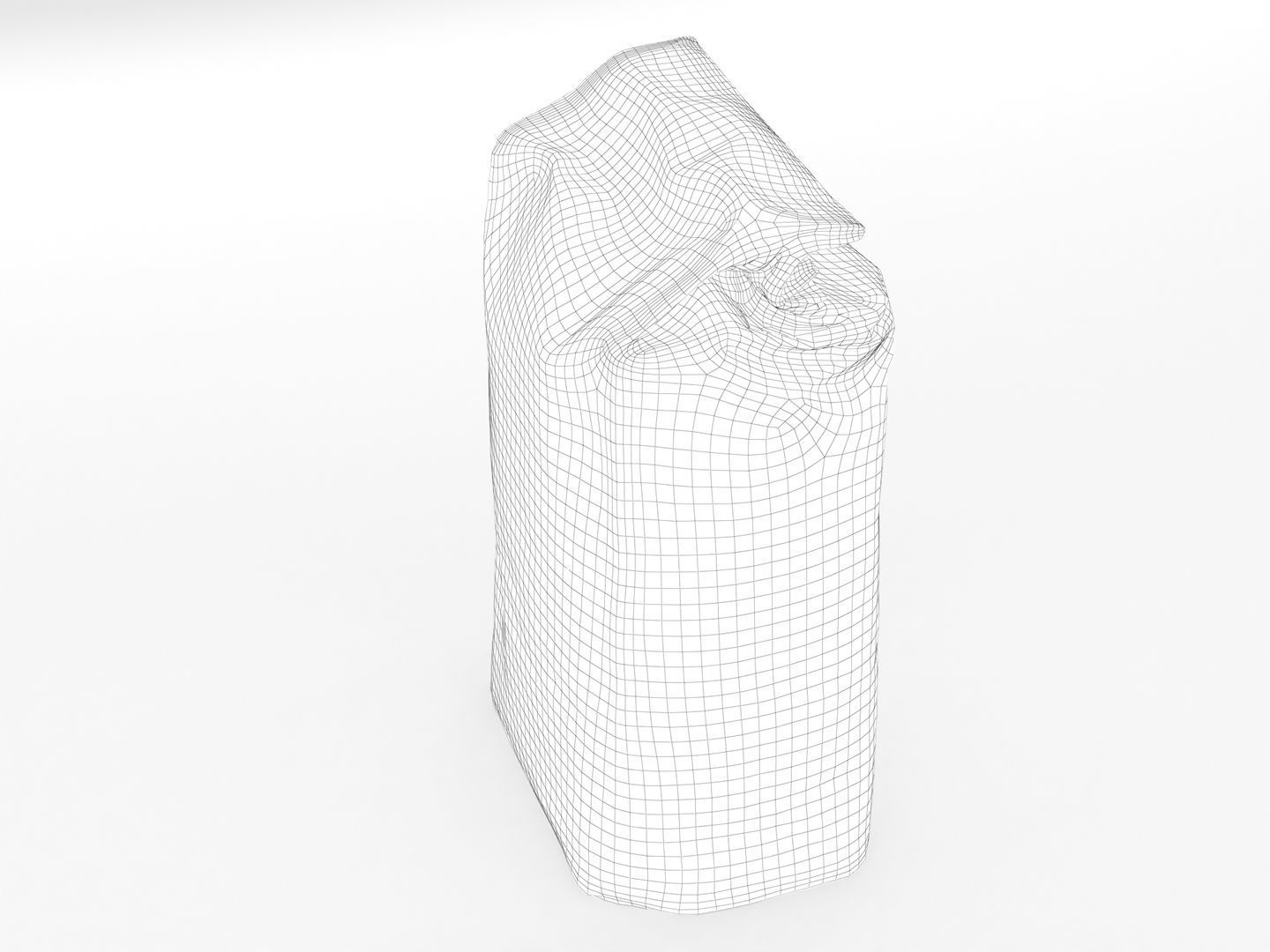 Bag of Flour 3D model | CGTrader