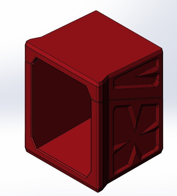 Commander Display Deck Box 3D model 3D printable | CGTrader