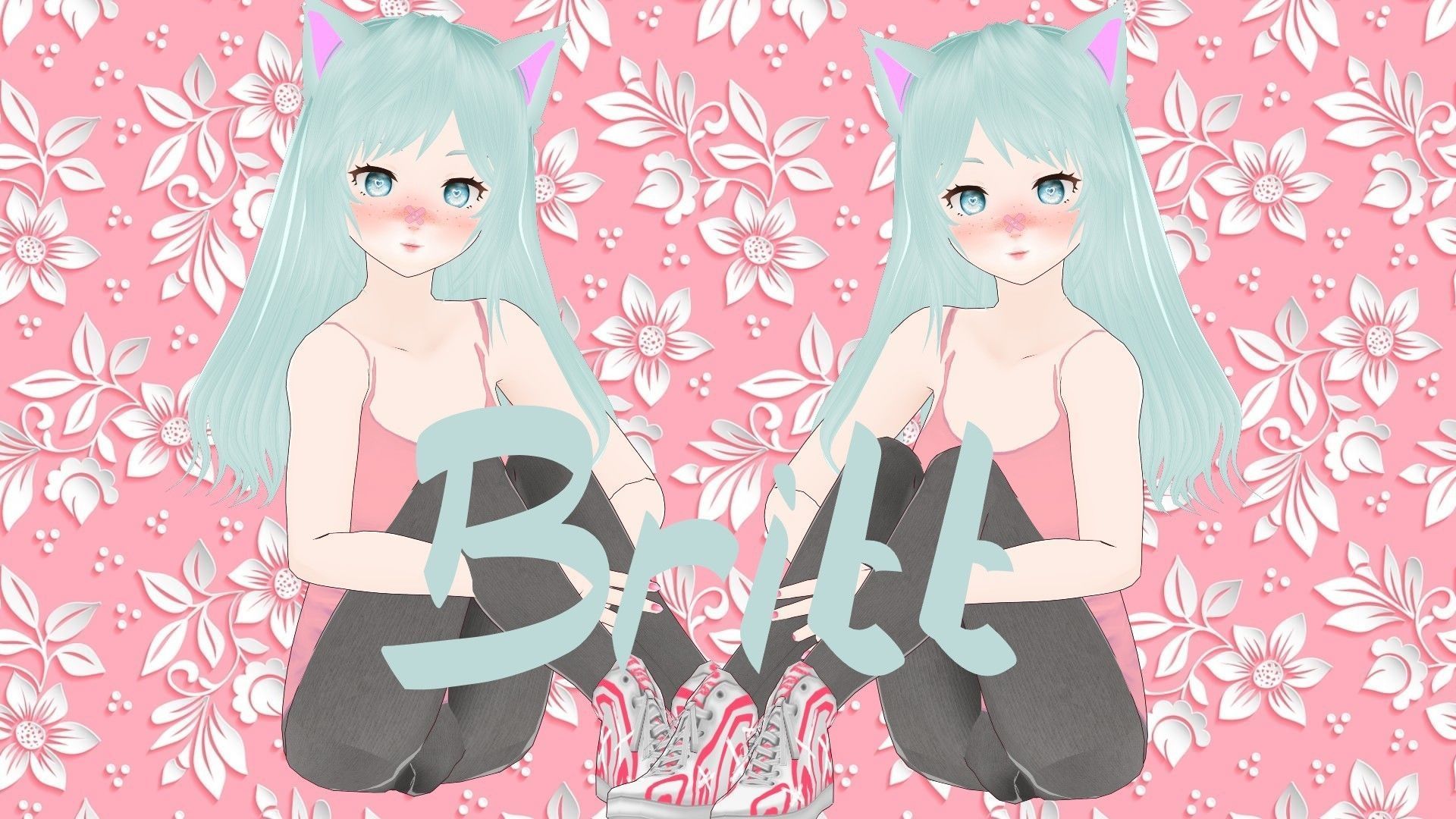 3D model Britt Custom Vtuber Model VR / AR / low-poly | CGTrader