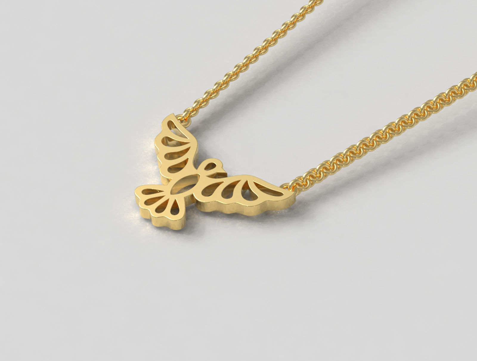 Holy Spirit Necklace 3D model 3D printable | CGTrader