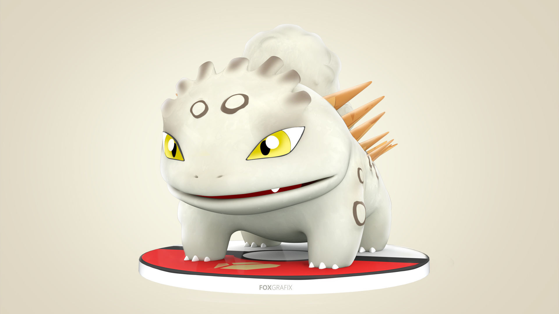 3D model Pokemon Bulbasaur Rock Concept VR / AR / low-poly | CGTrader