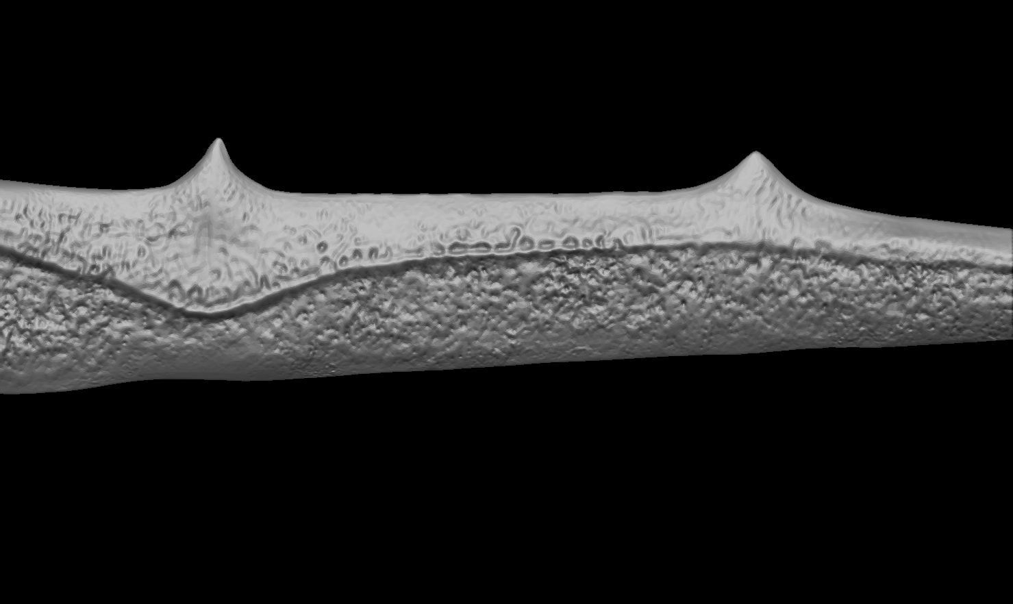 3D PRINTABLE MORIA ORC SWORD SCIMITAR - THE LORD OF THE RINGS 3D model ...