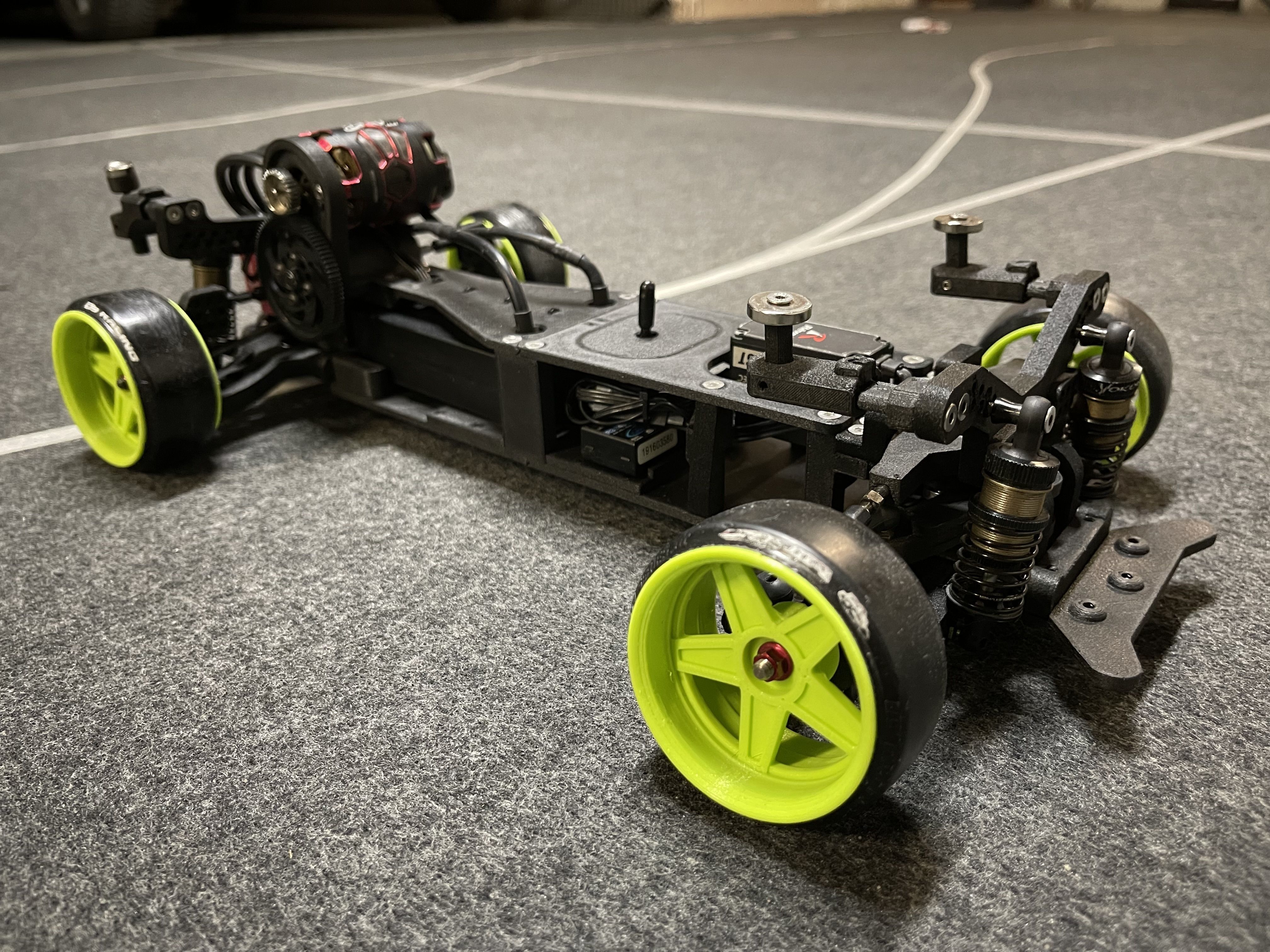 RC drift professional chasis STL pack 3D model 3D printable | CGTrader