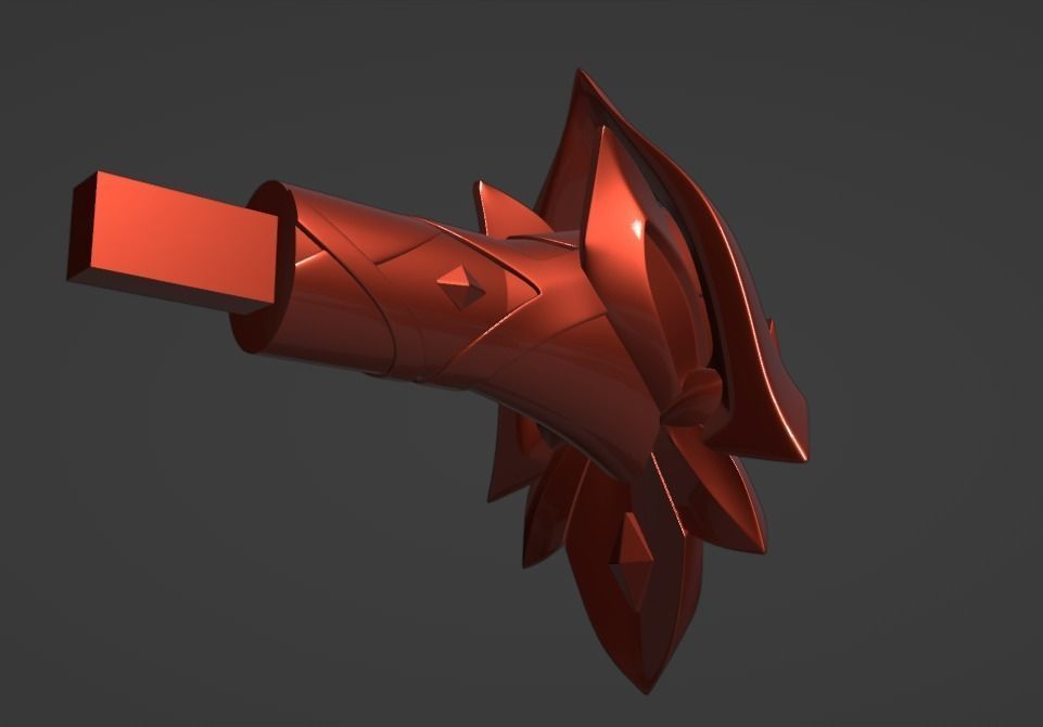 Kazuha Cursed Blade -- Genshin Impact -- Sliced Print Ready 3D model 3D ...