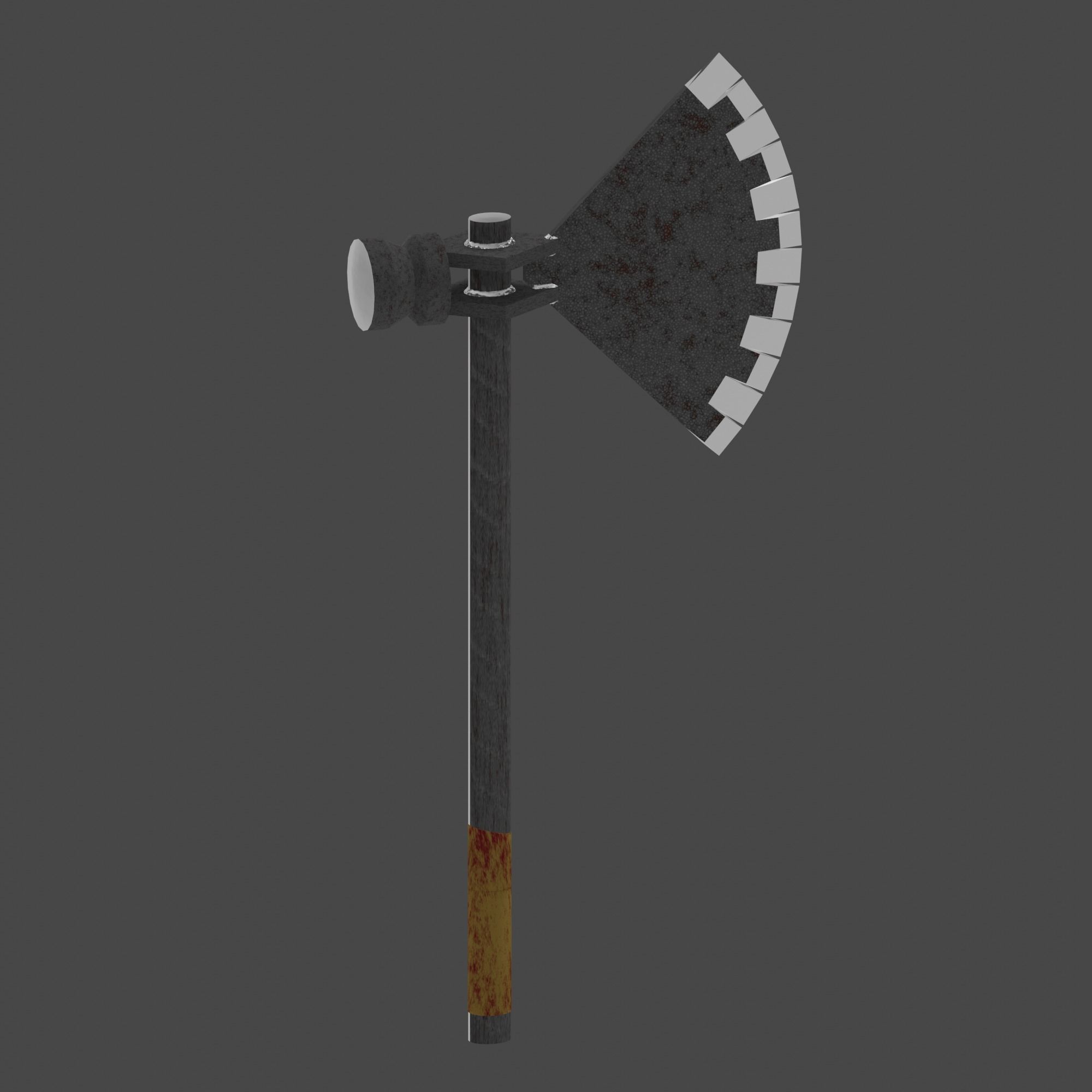 Apocalypse Axe low-poly free VR / AR / low-poly 3D model | CGTrader