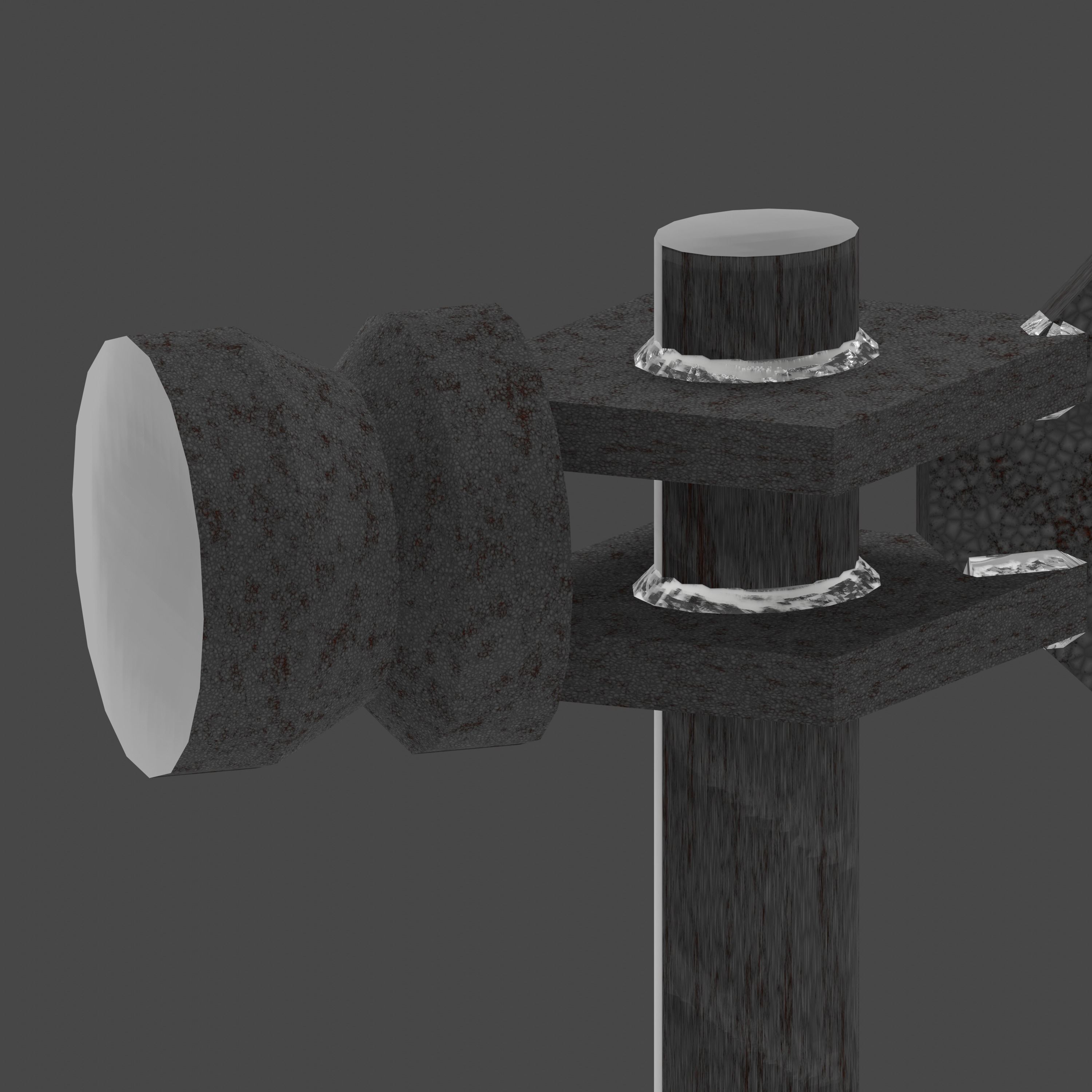 Apocalypse Axe low-poly free VR / AR / low-poly 3D model | CGTrader