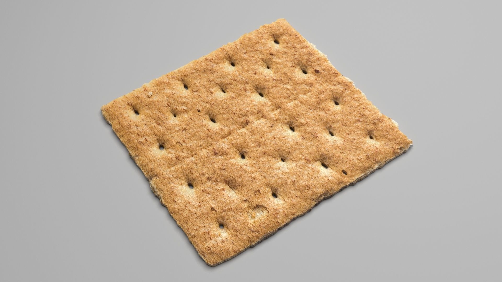 Graham Crackers 3D model | CGTrader
