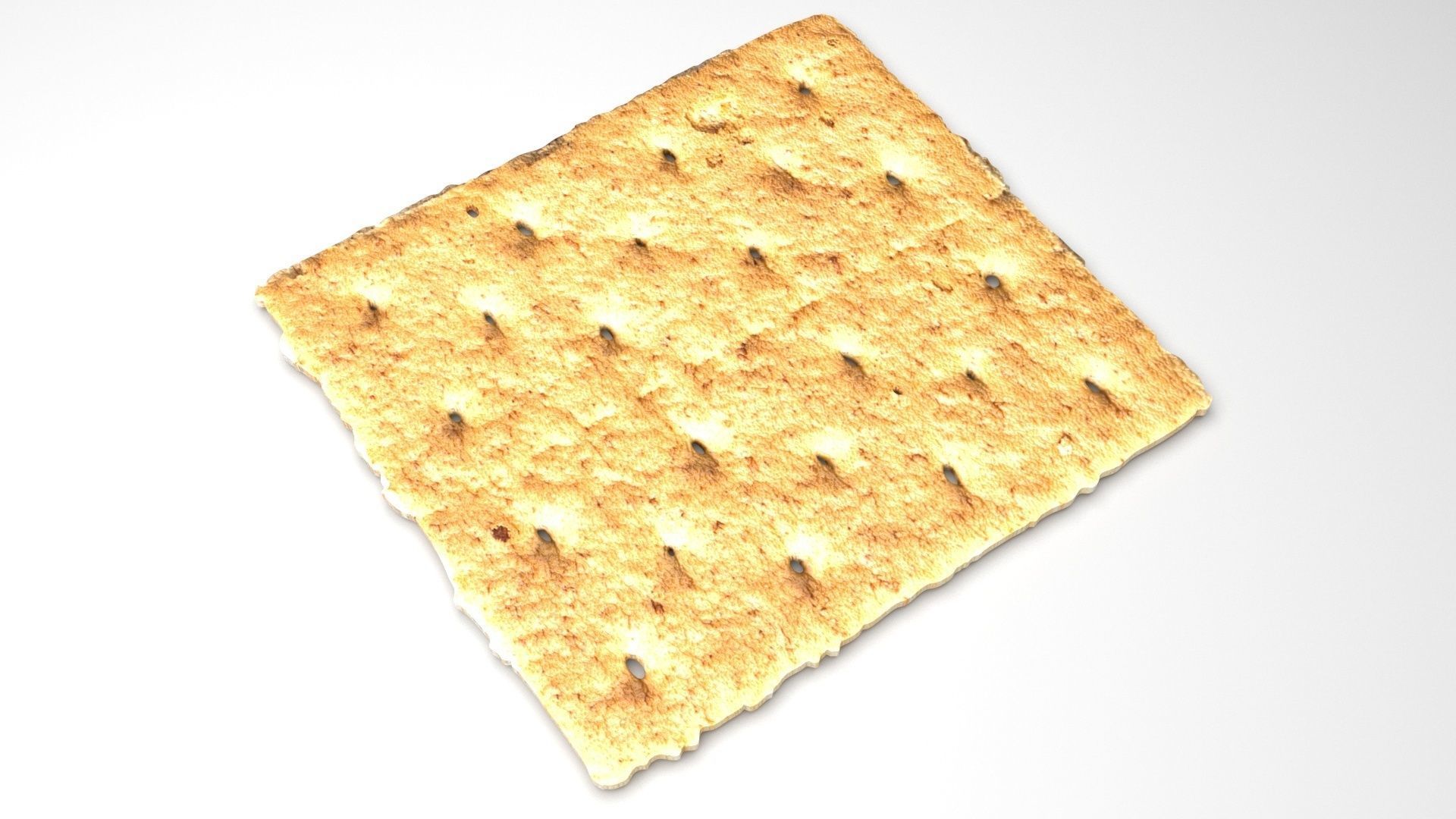 Graham Crackers 3D model | CGTrader