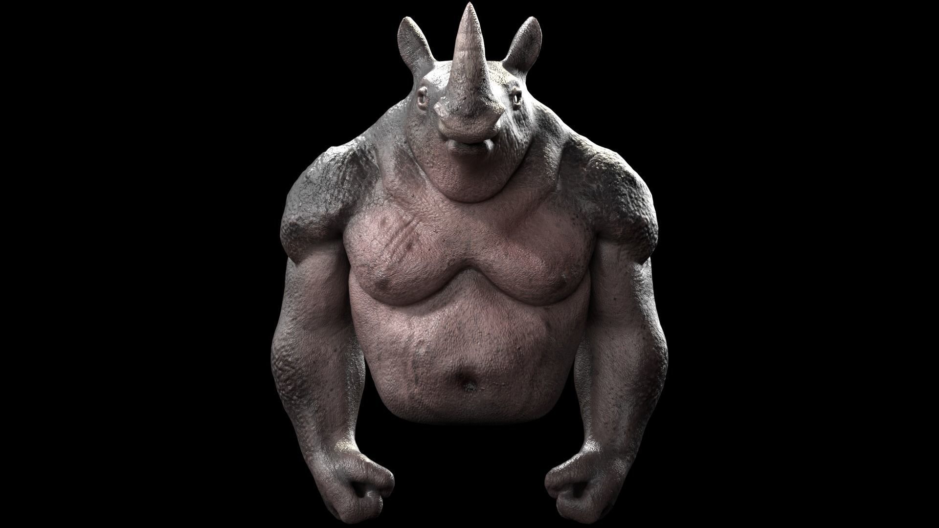 Hybrid creature free 3D model | CGTrader