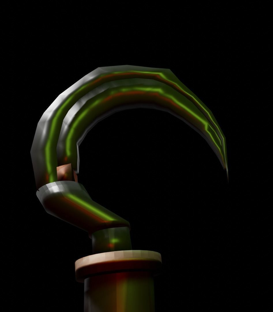 3D model hook meele weapon VR / AR / low-poly | CGTrader