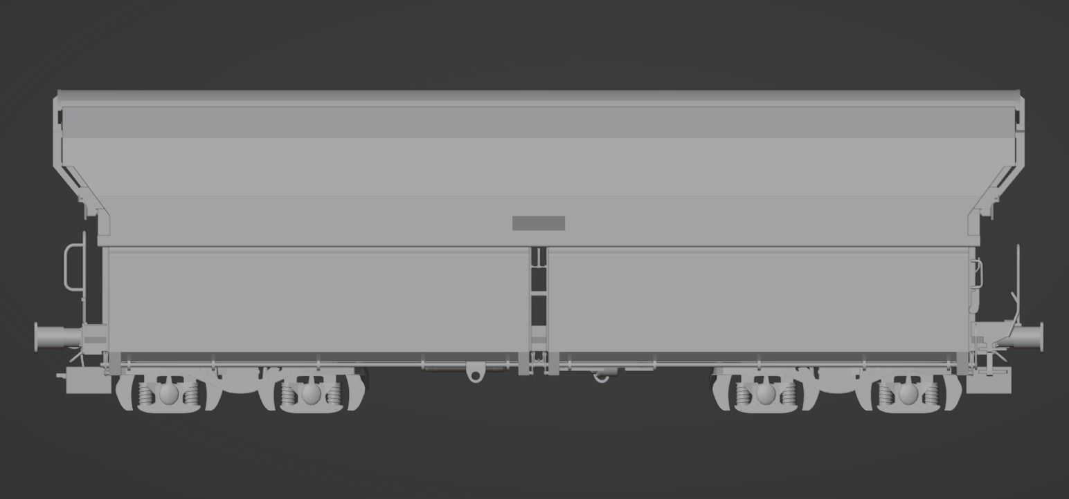 H0 1-87 scale Talns 970 freight car 3D model 3D printable | CGTrader