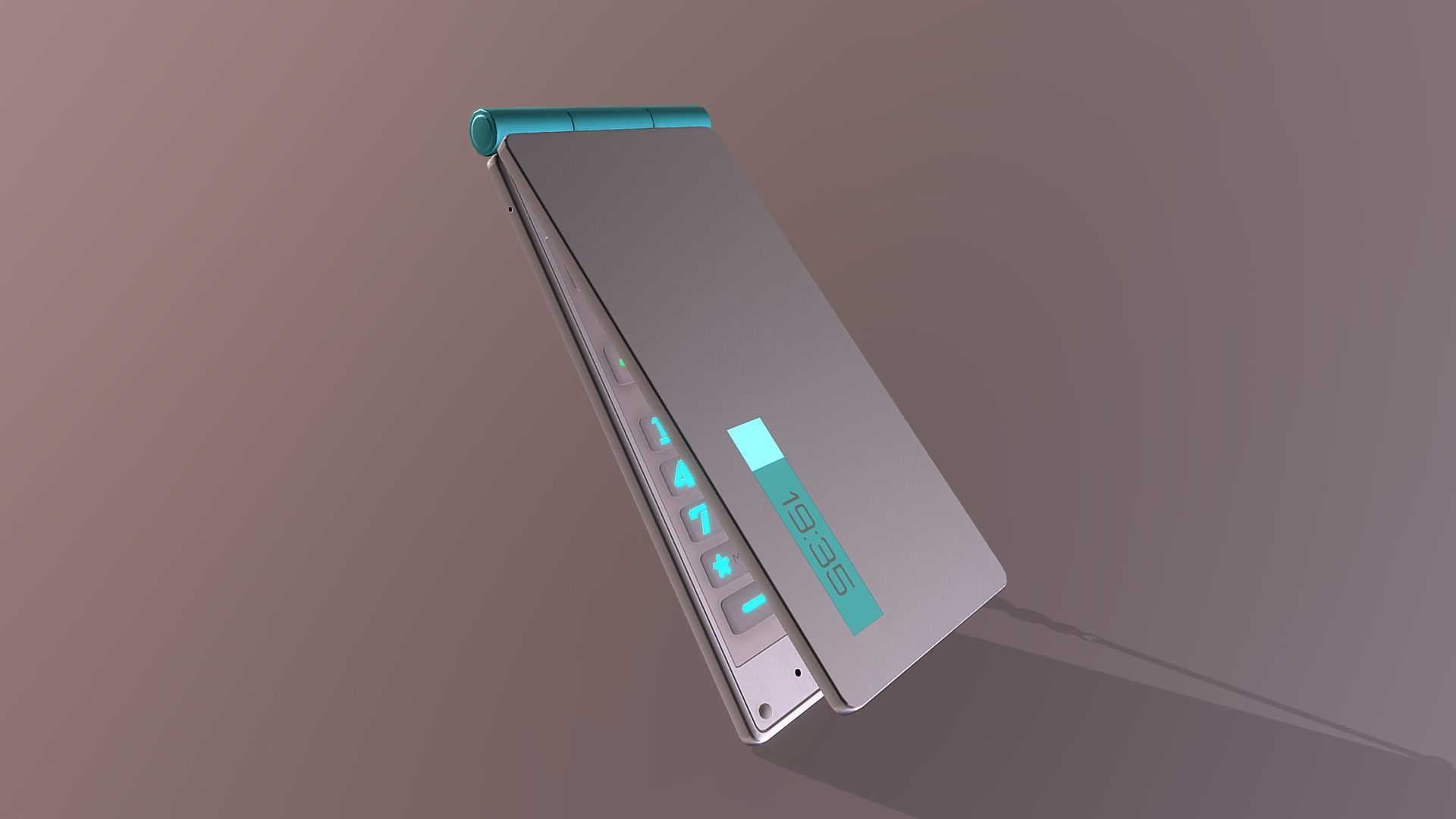 3D model Flip Phone VR / AR / low-poly | CGTrader