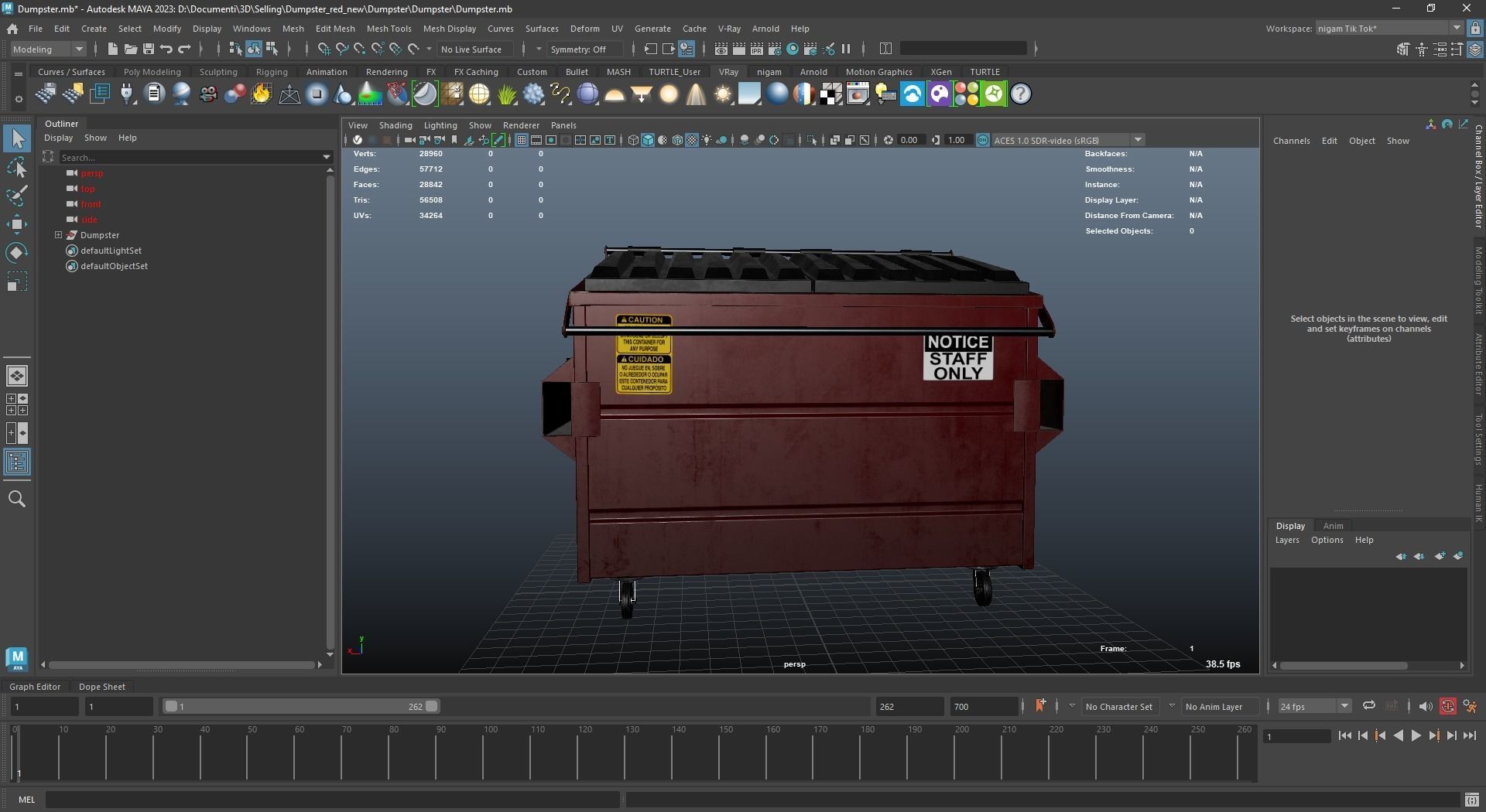 3D model New Dumpster VR / AR / low-poly | CGTrader